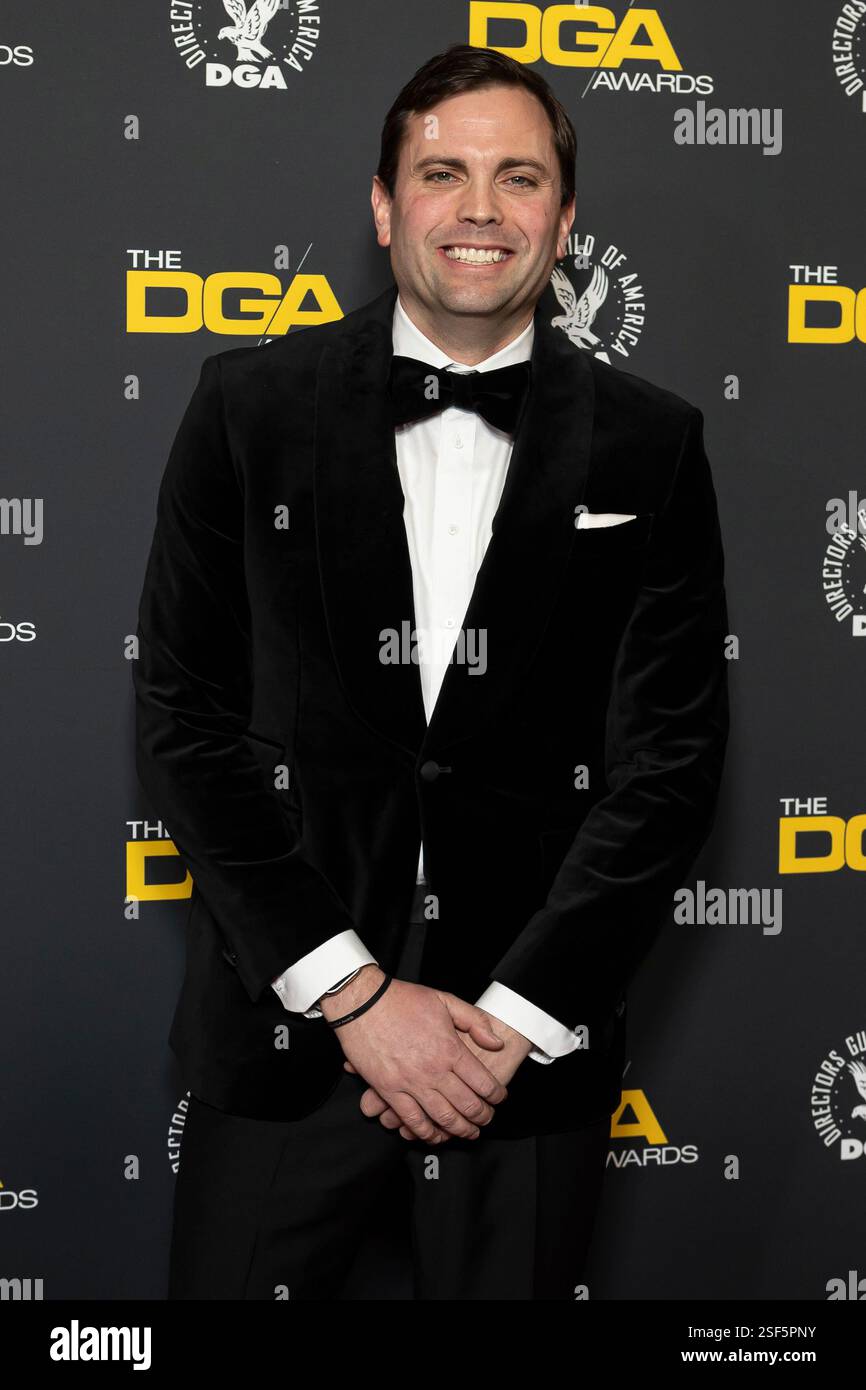 Beverly Hills, USA. 08th Feb, 2025. David Paul Meyer attends the arrivals of “The 77th Annual ...