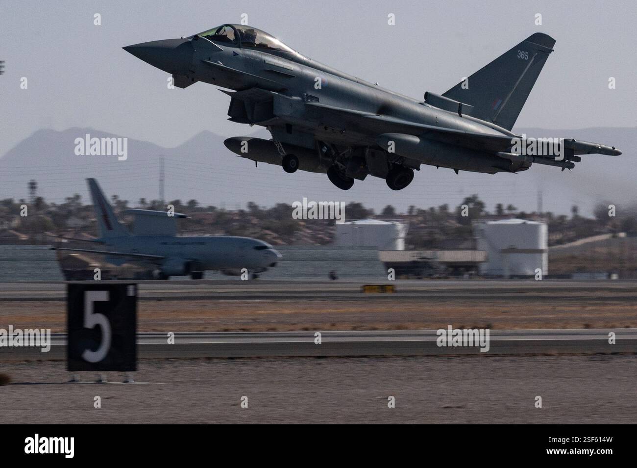 A Typhoon FGR4 assigned to 1 (Fighter) Squadron, Royal Air Force ...
