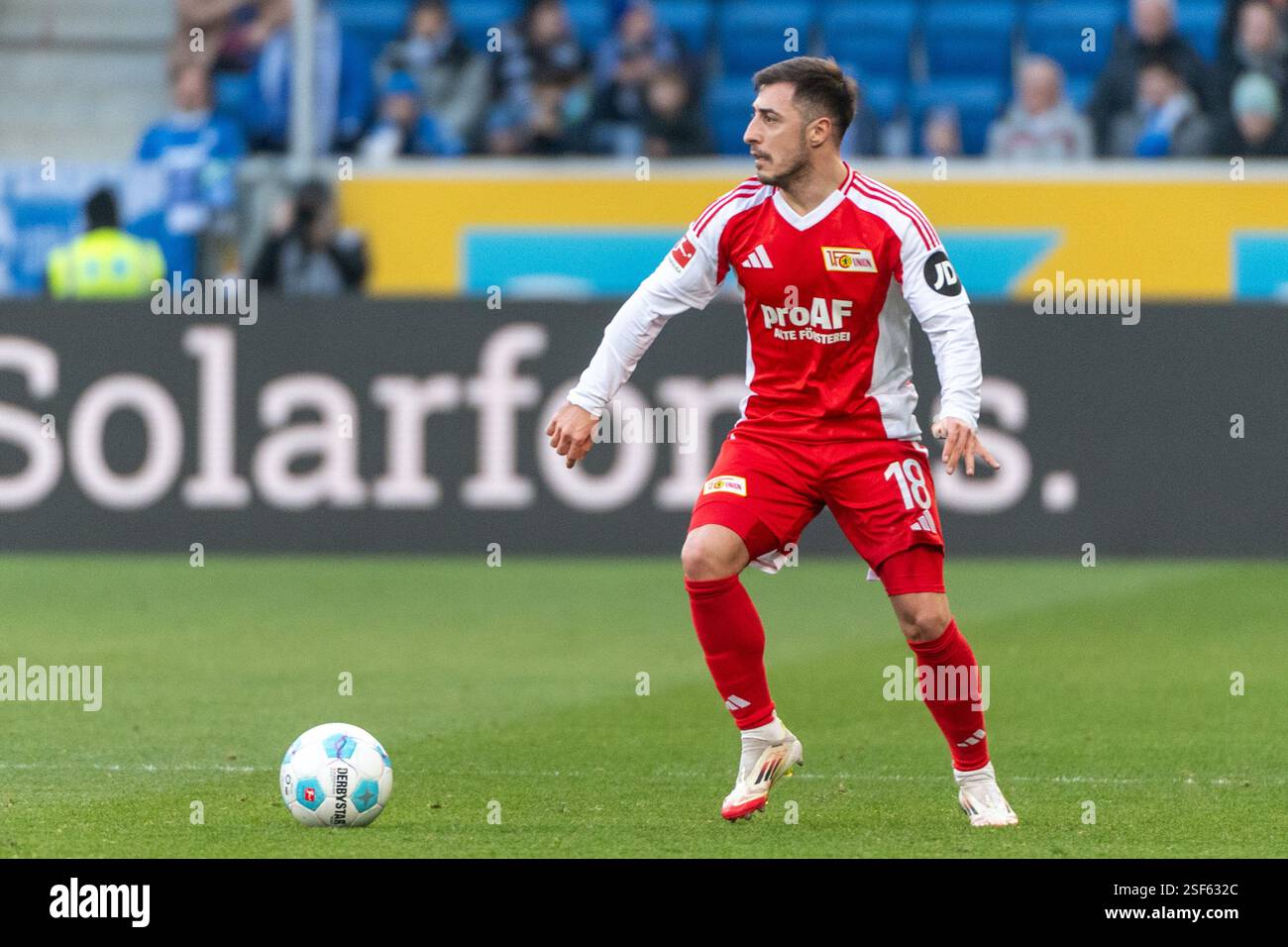 Josip Juranovic (1. FC Union Berlin, #18) GER, TSG 1899 Hoffenheim vs ...