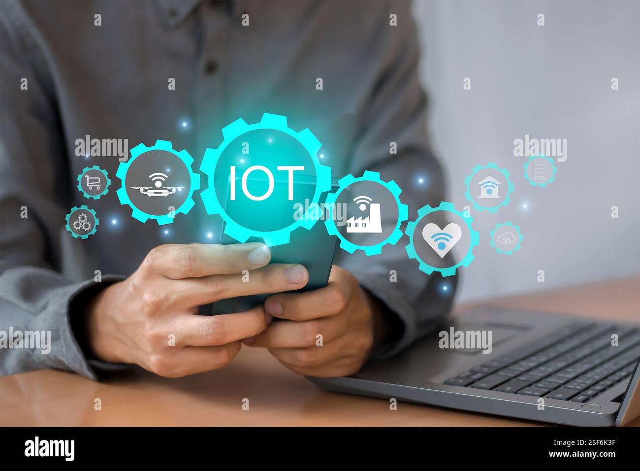 An integrated network of interconnected devices and technologies that ...