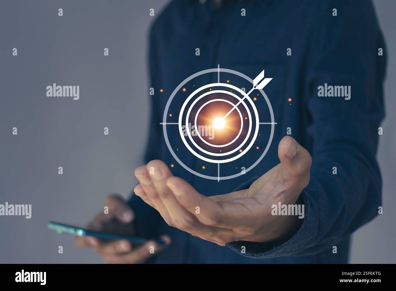 Sustainable business action plan set business goals and success and ...