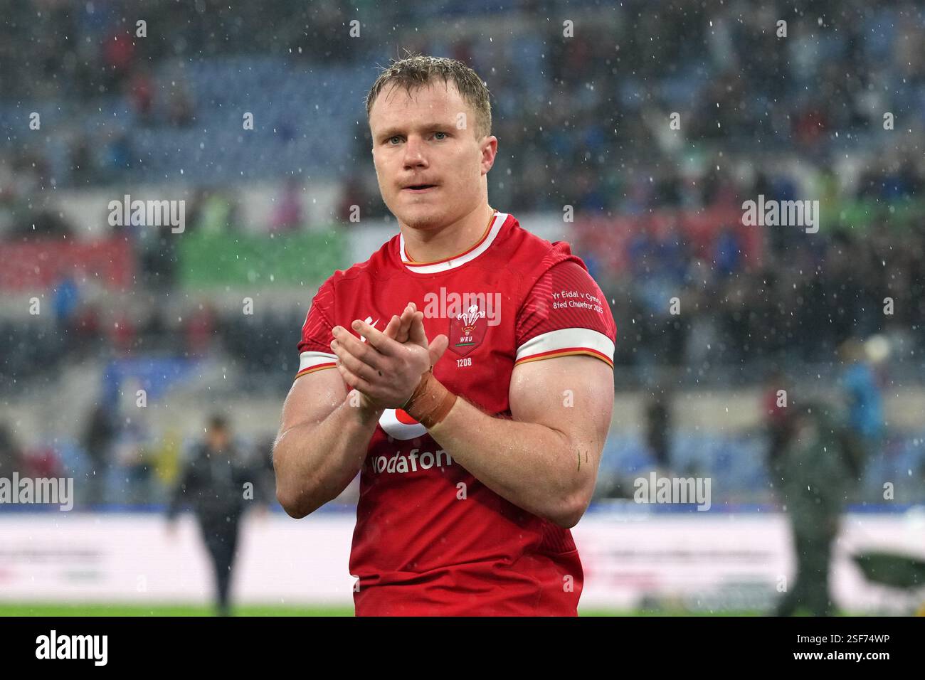 Blair Murray of Wales during the Six Nations rugby match between Italy ...