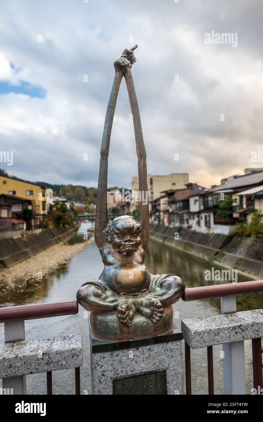 Sanmachi Suji Historical District, Takayama City, Takayama, Japan Stock ...