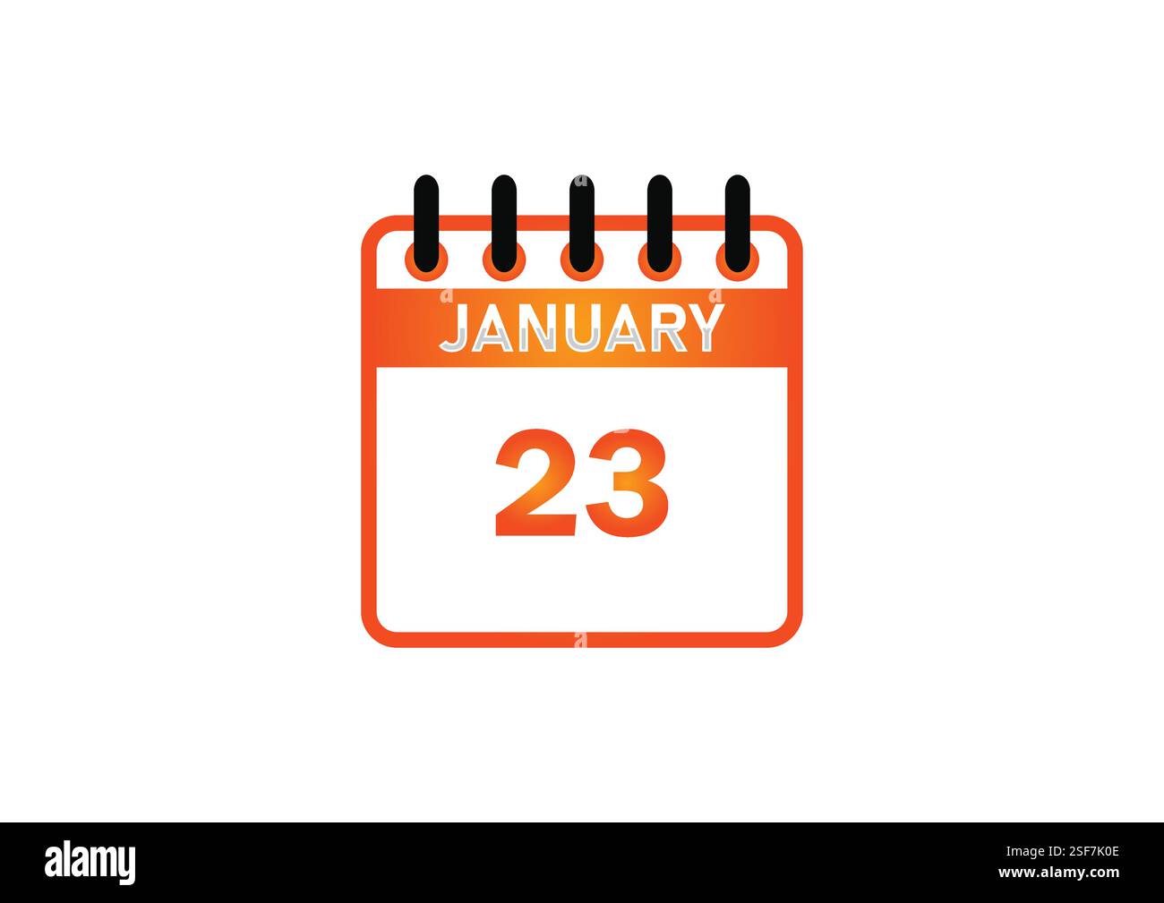 23 january icon Stock Vector Images - Alamy