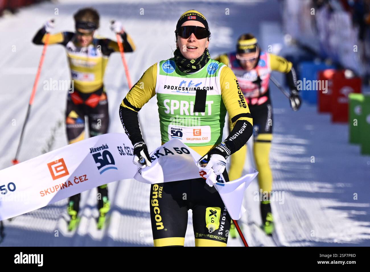 Bedrichov, Czech Republic. 09th Feb, 2025. The Jizerska padesatka, Ski ...