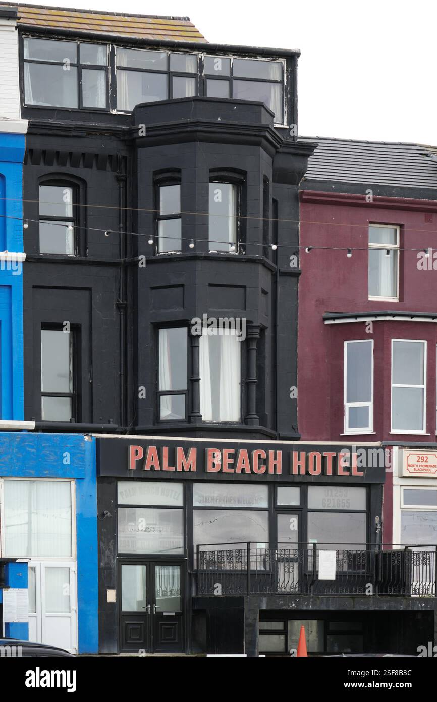 Palm Beach Hotel Blackpool Lancashire UK Stock Photo - Alamy