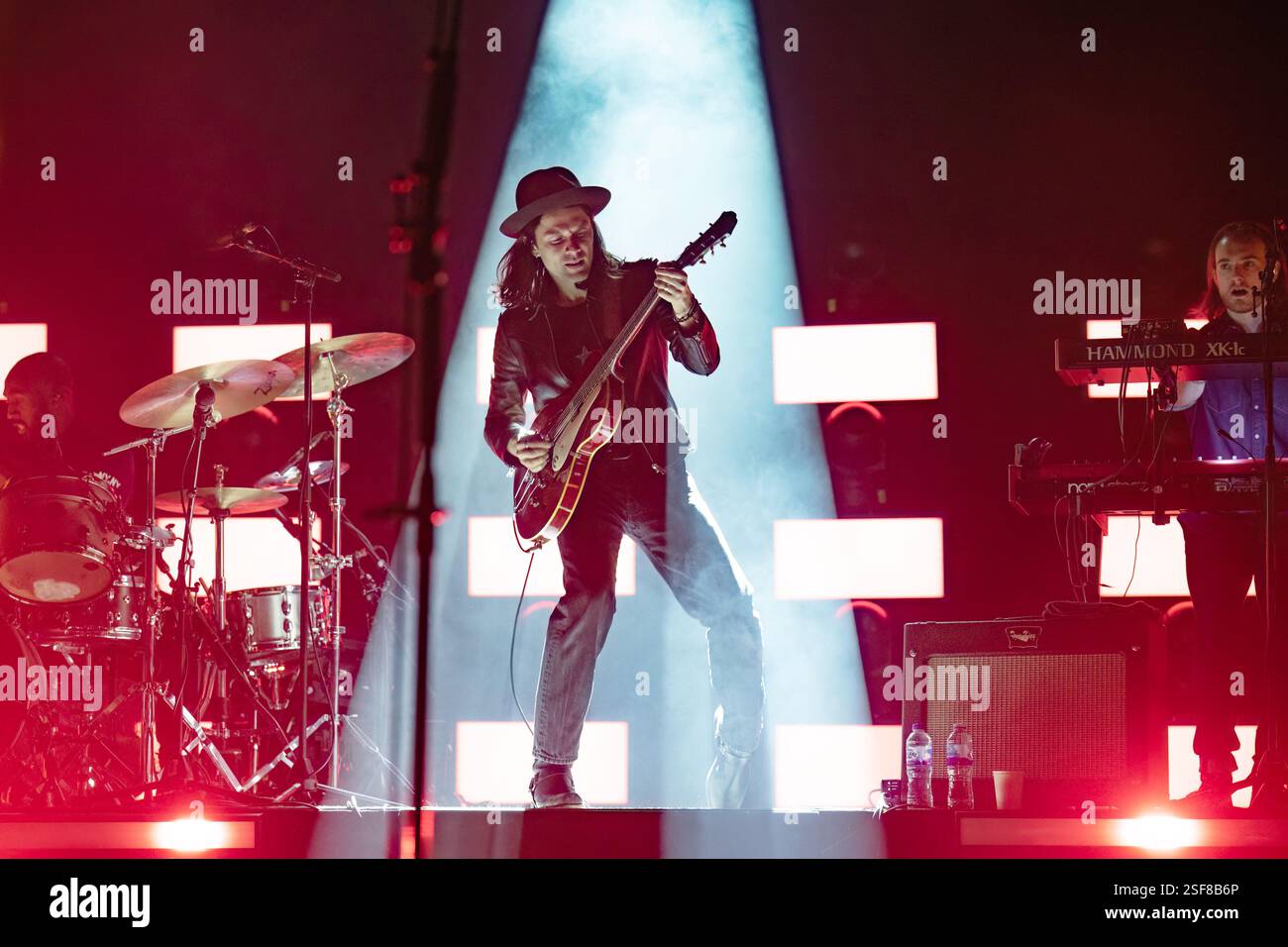 Manchester, UK. 07th February 2025. James Bay performs at the ...