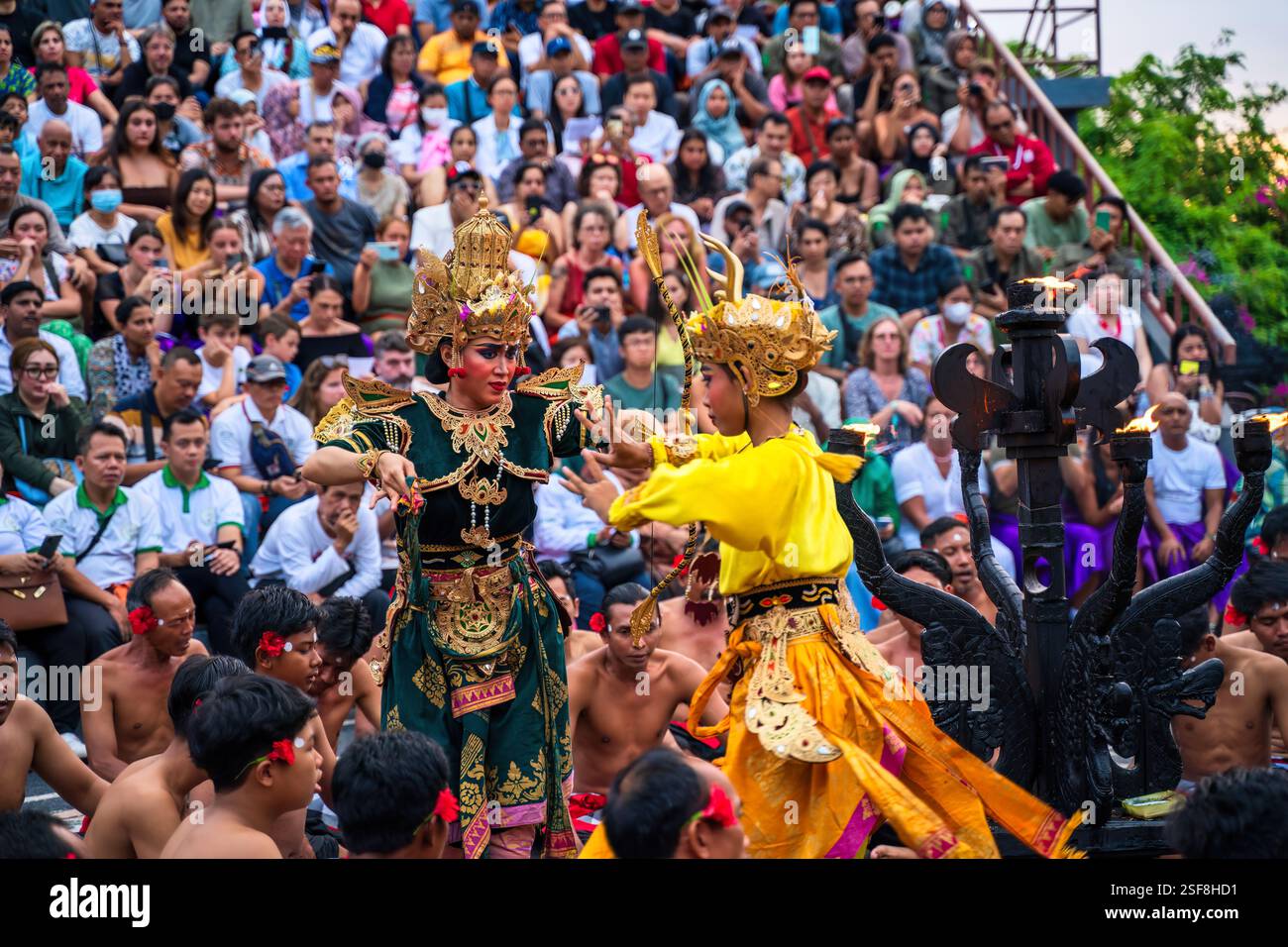 Bali, Indonesia - November 29, 2023: A cultural dance performance in ...