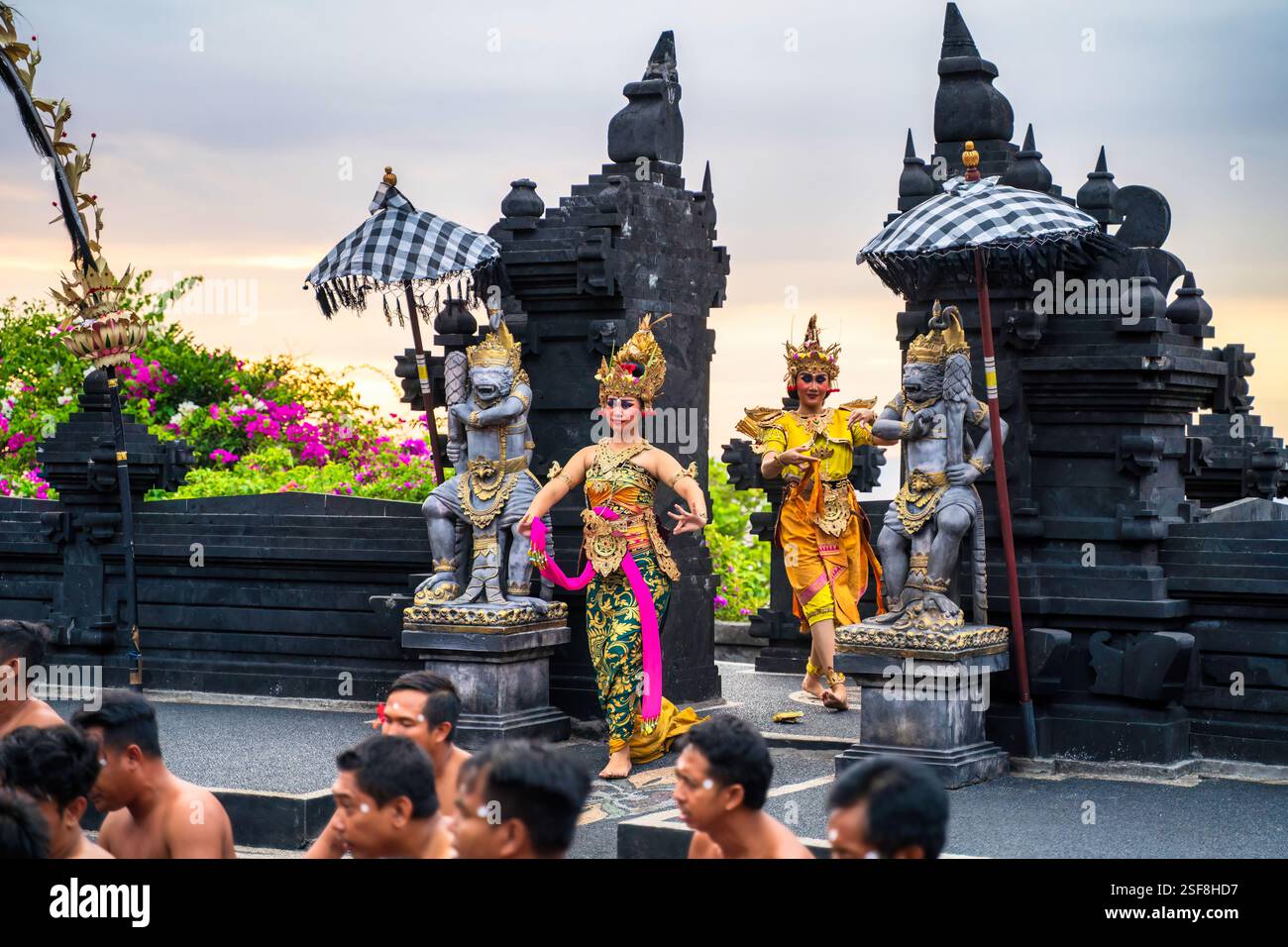 Bali, Indonesia - November 29, 2023: Colorful Balinese dancers ...