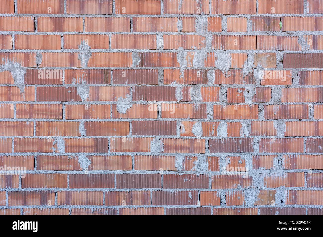Background from a wall made of rustic red bricks Stock Photo - Alamy