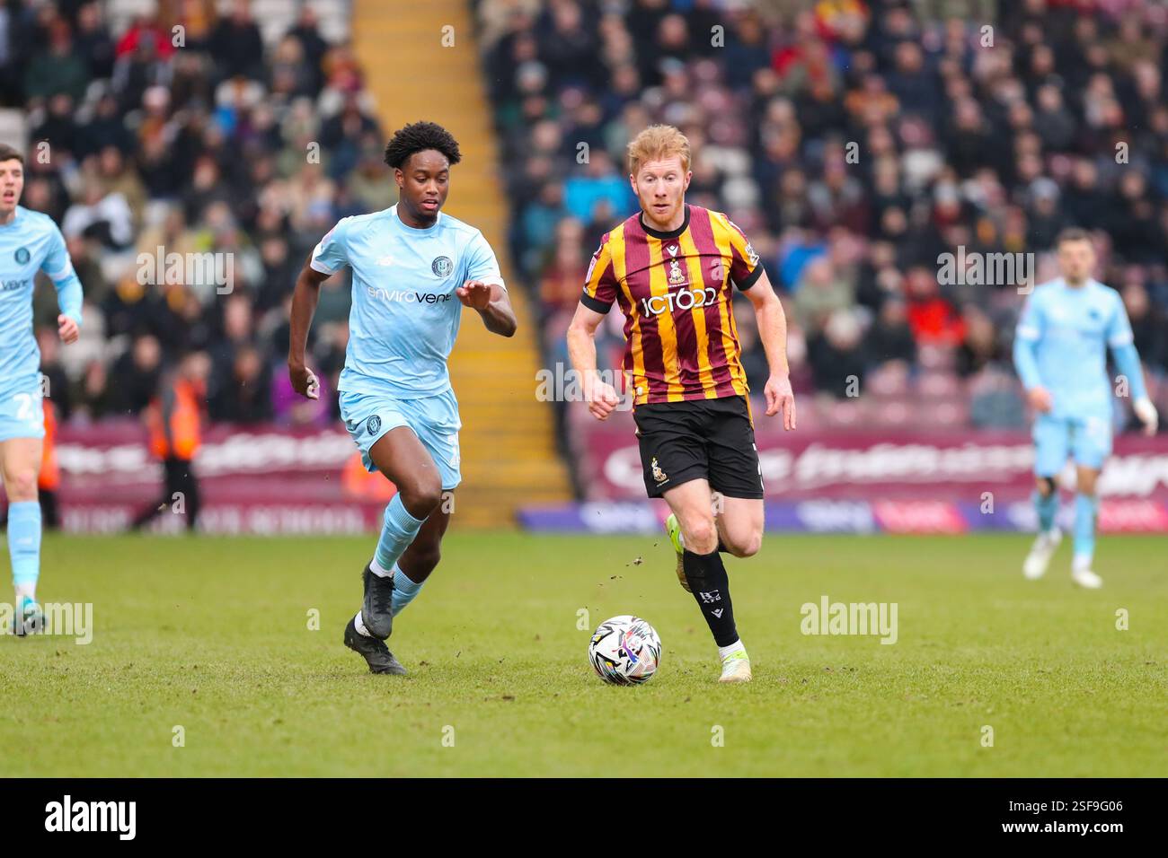 The University of Bradford Stadium, Bradford, England - 8th February ...