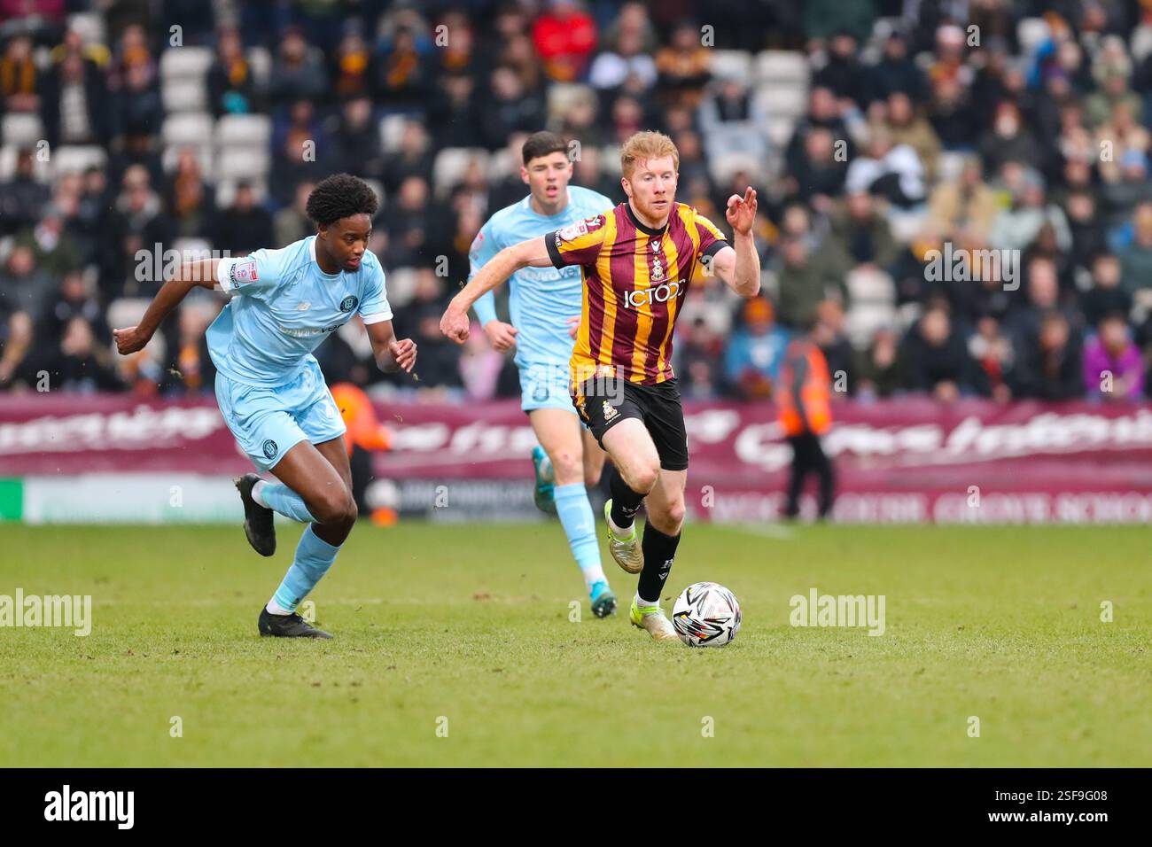 The University of Bradford Stadium, Bradford, England - 8th February ...