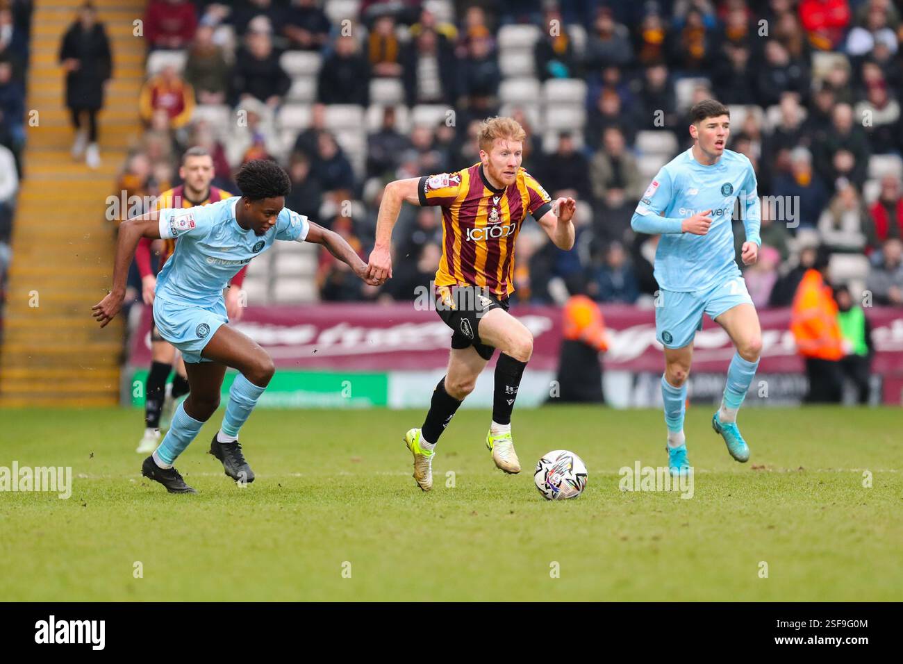 The University of Bradford Stadium, Bradford, England - 8th February ...