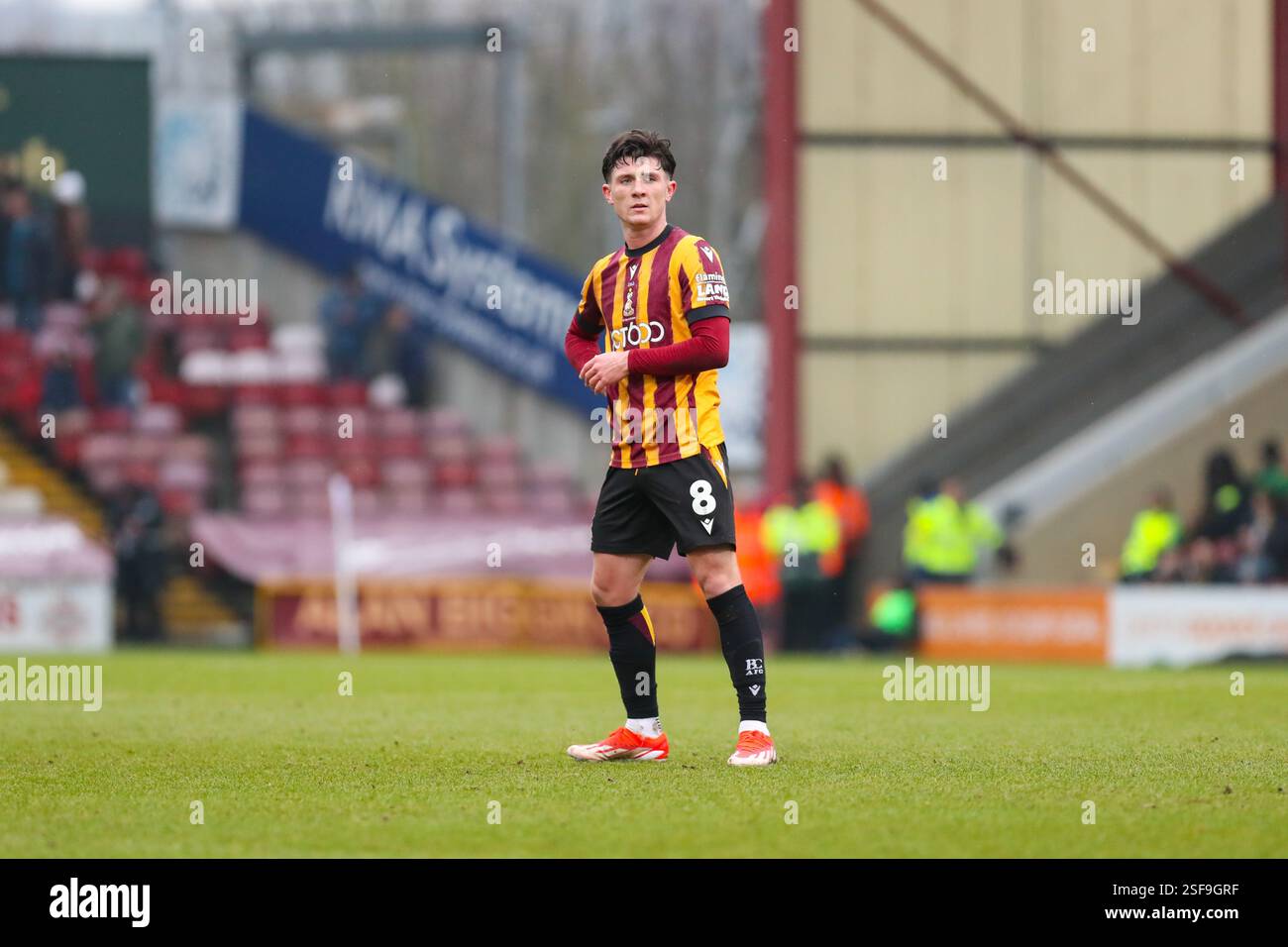 The University of Bradford Stadium, Bradford, England - 8th February ...