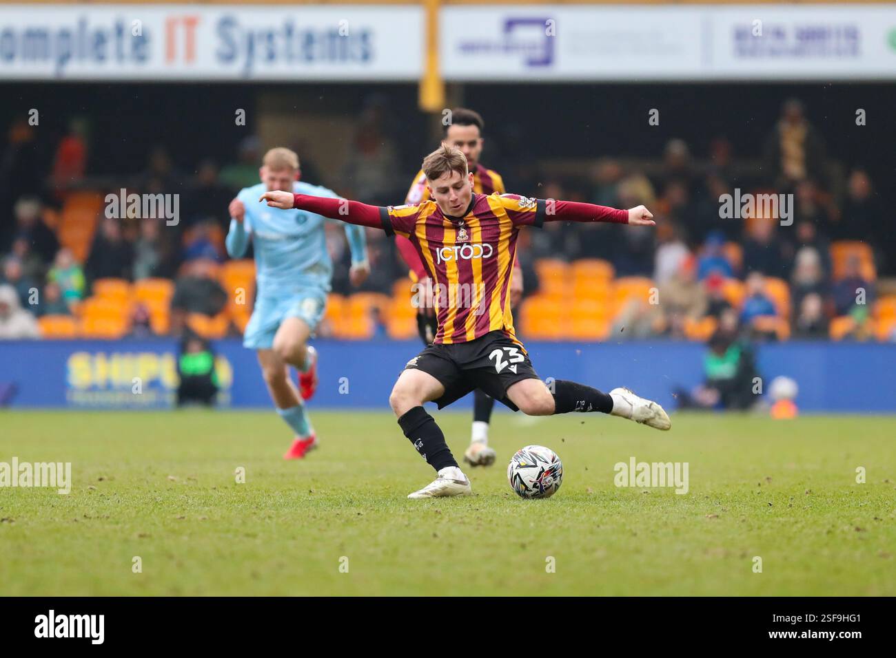 The University of Bradford Stadium, Bradford, England - 8th February ...