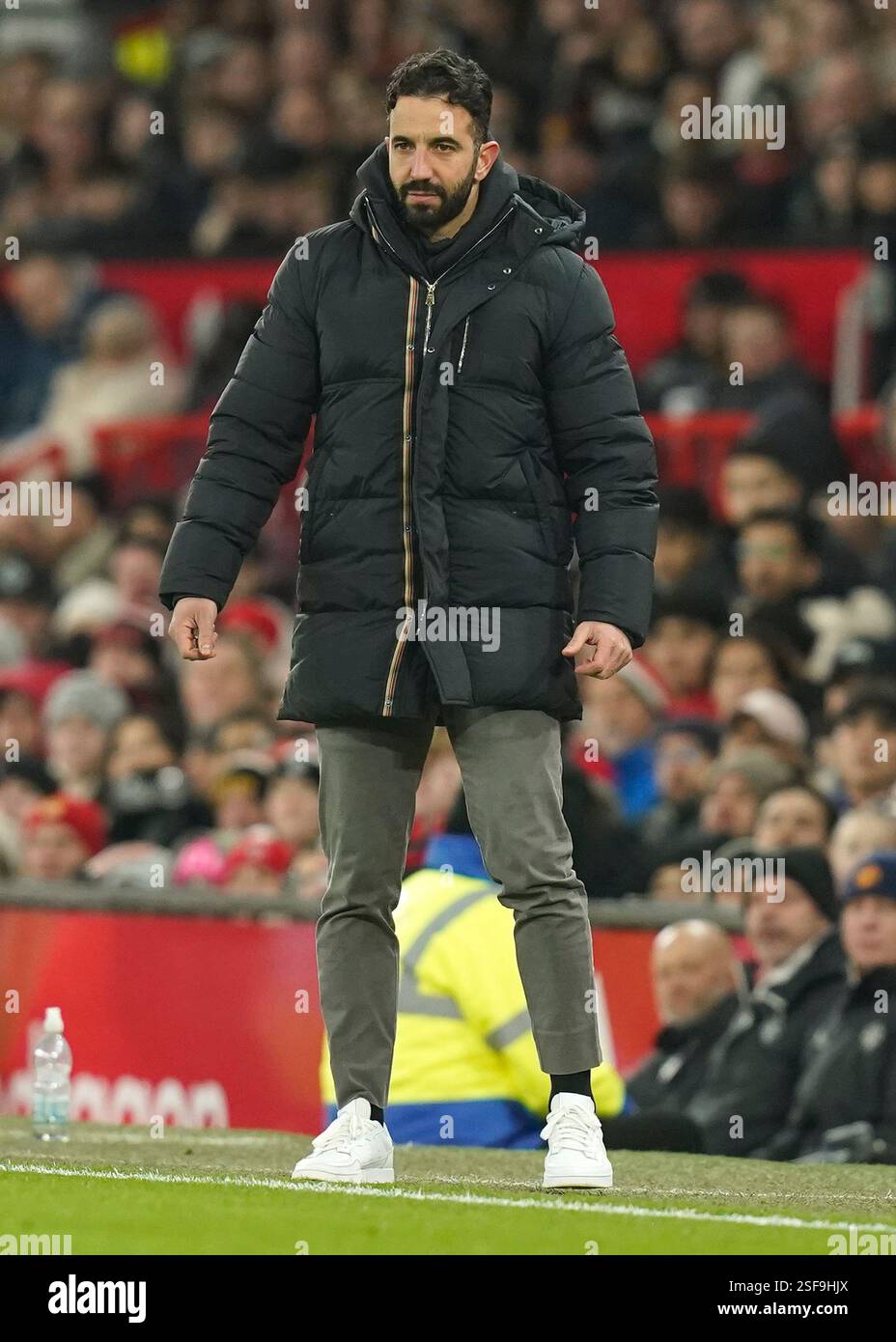 Manchester, England, 7th February 2025. Ruben Amorim manager of ...