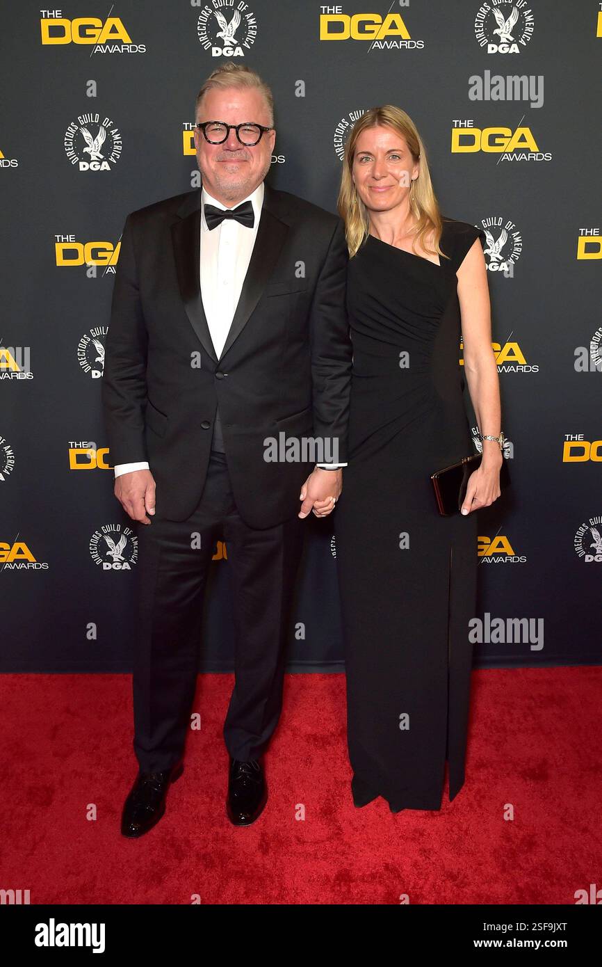 Alex Graves mit Begleitung bei der Verleihung der 77. DGA Awards 2025 ...
