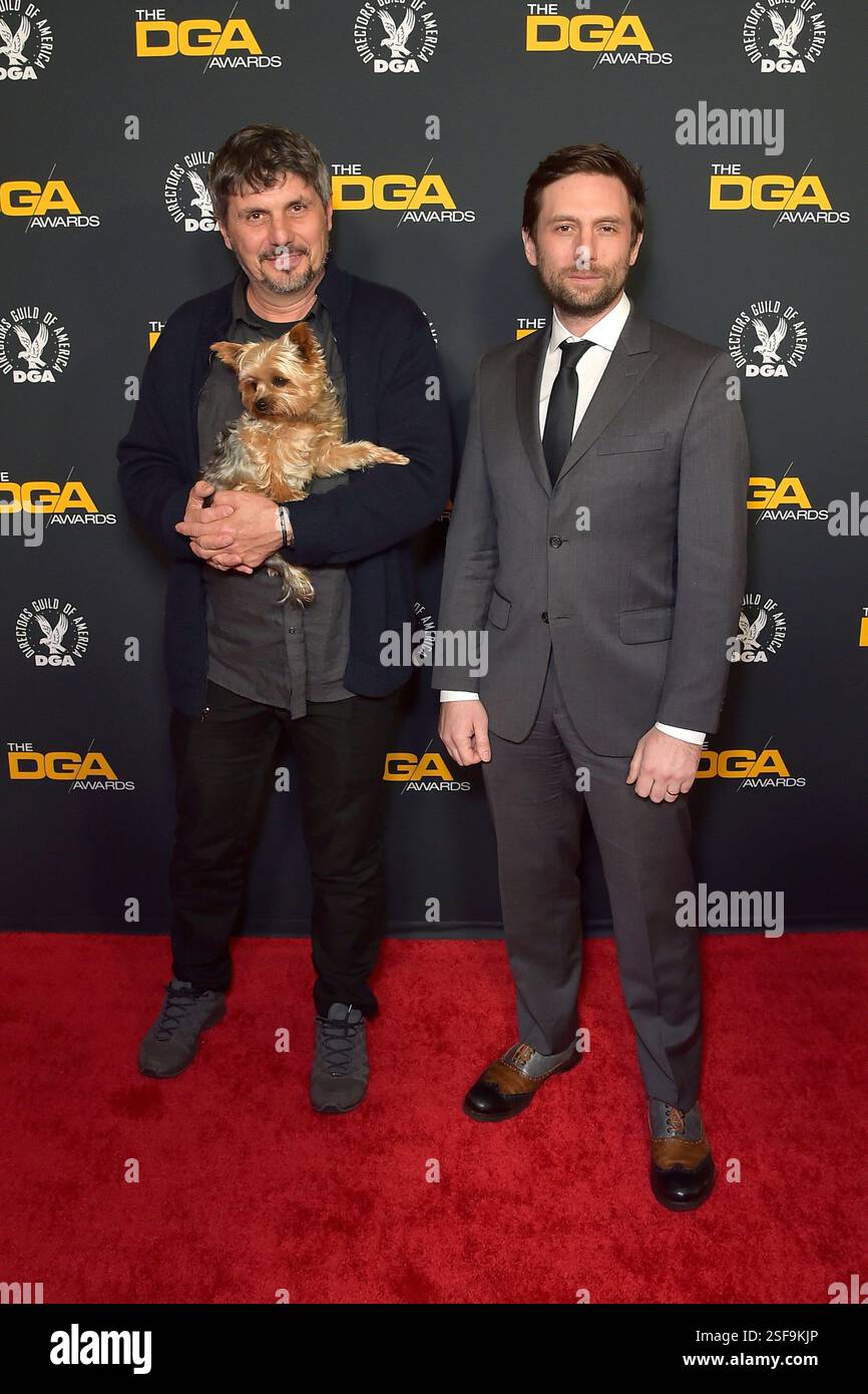 Slava Leontyev und Brendan Bellomo bei der Verleihung der 77. DGA ...