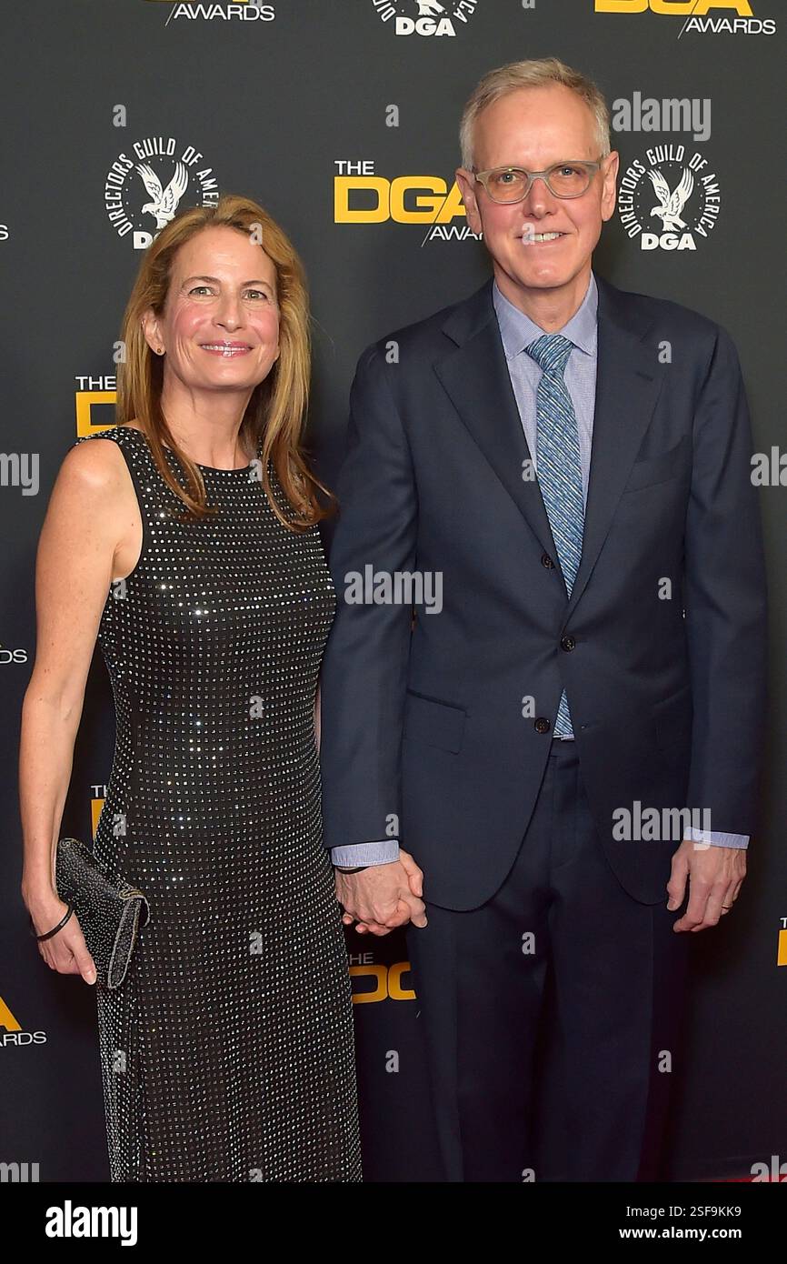 Laura Belsey und Peter Baran bei der Verleihung der 77. DGA Awards 2025 ...