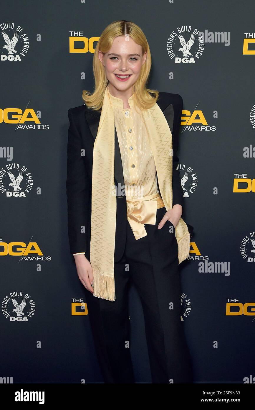 Elle Fanning bei der Verleihung der 77. DGA Awards 2025 im Beverly ...