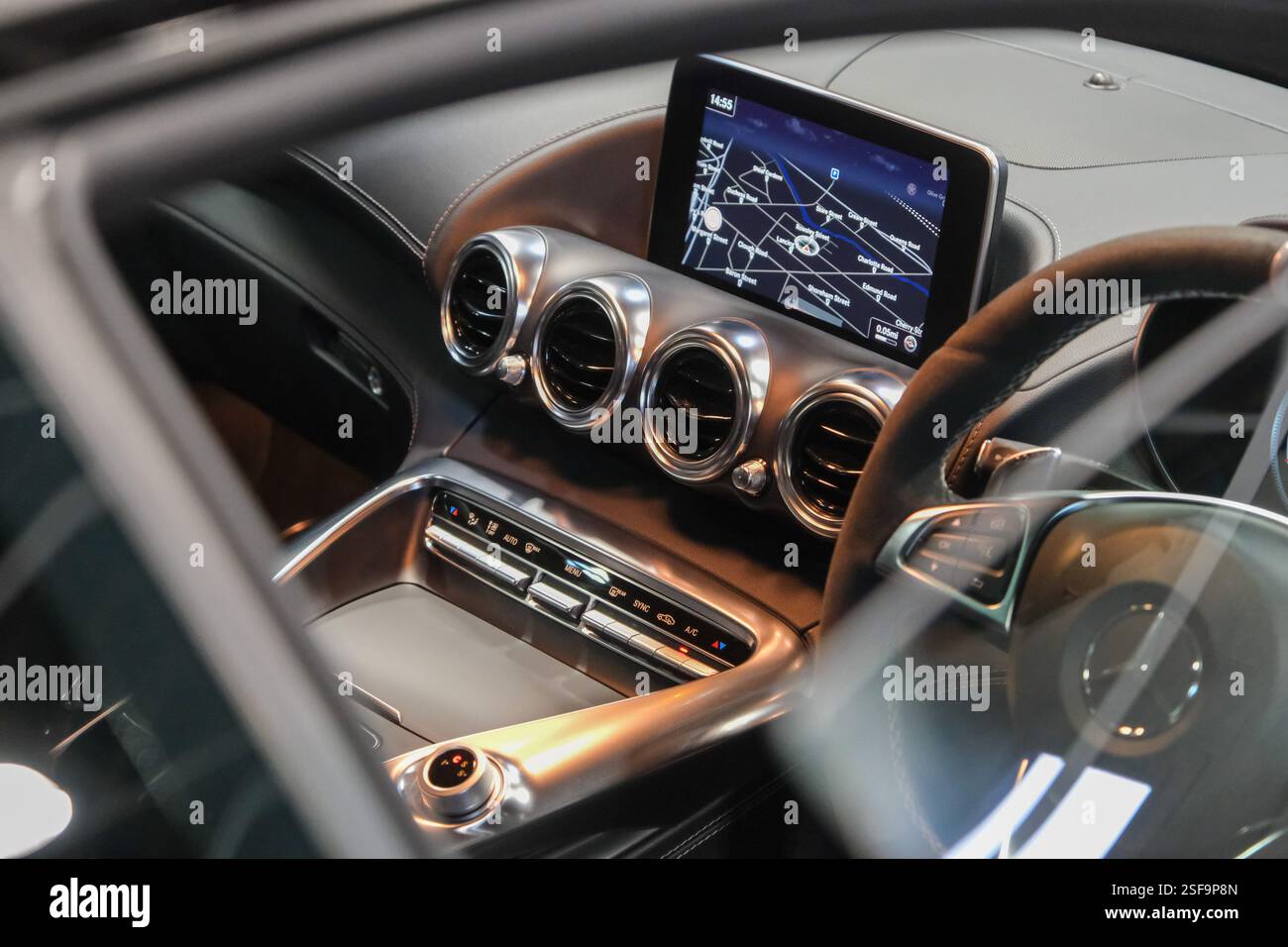 AMG GT interior Stock Photo - Alamy