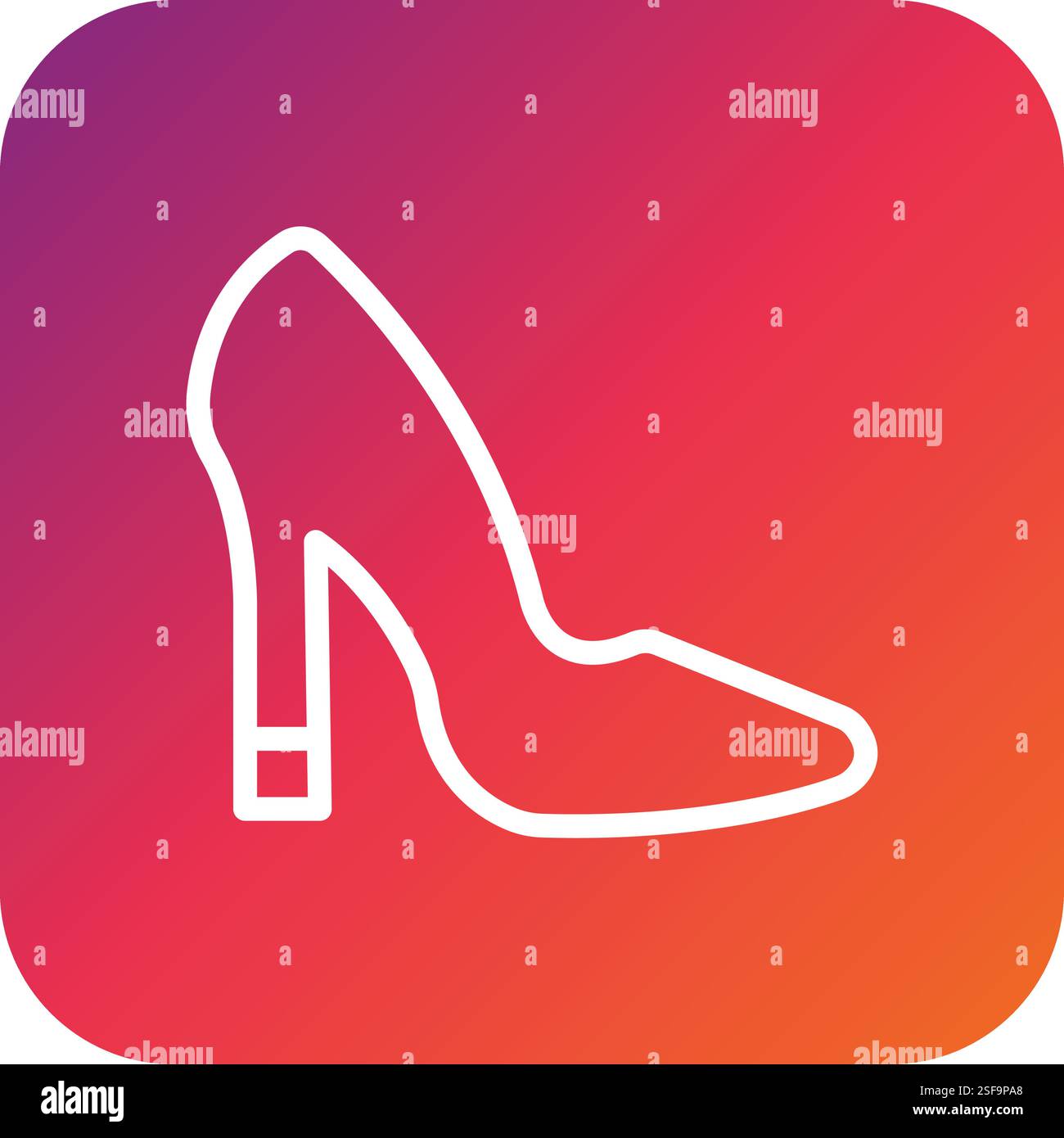 Heels Vector Icon Design Illustration Stock Vector Image & Art - Alamy