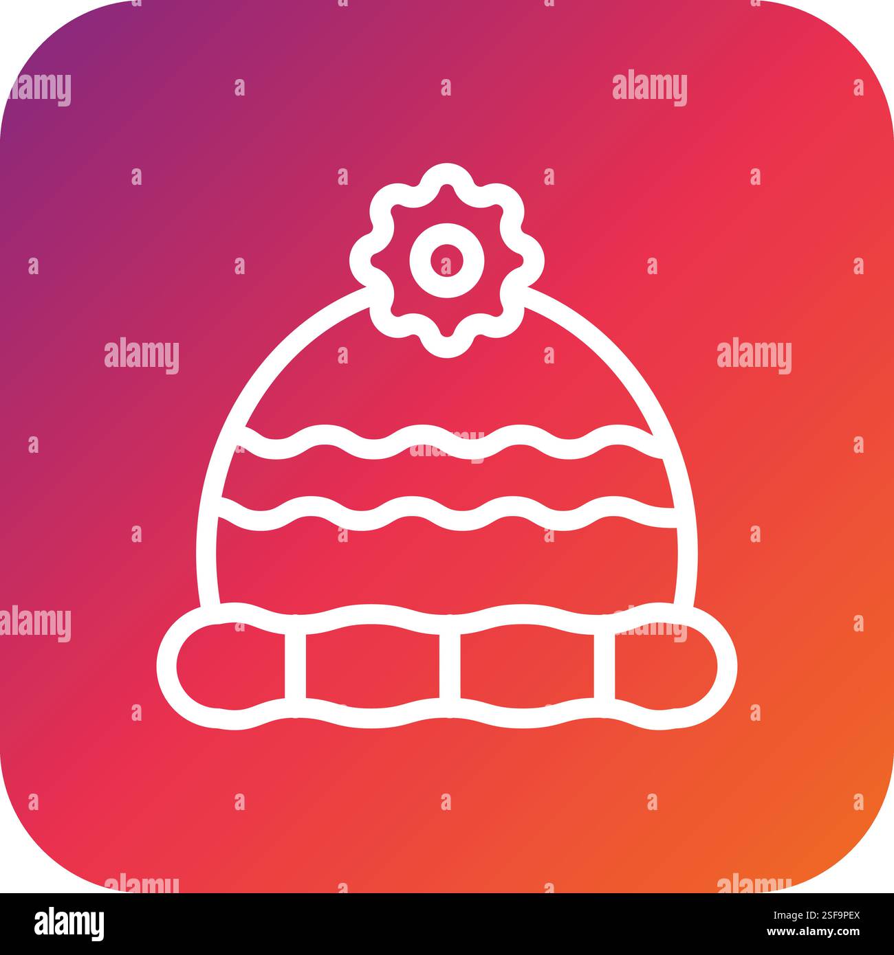 Winter icons in line Stock Vector Images - Alamy