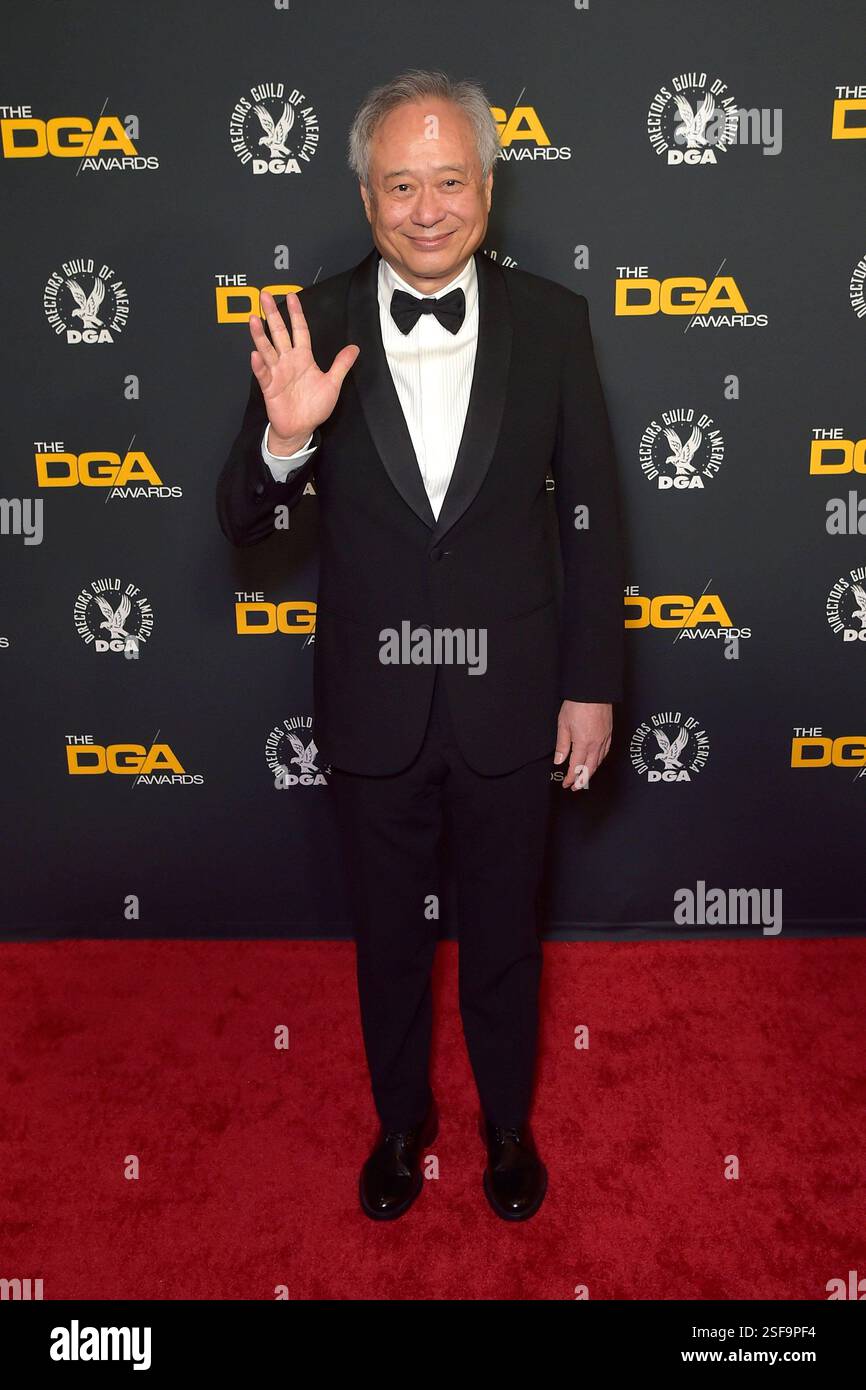 Ang Lee bei der Verleihung der 77. DGA Awards 2025 im Beverly Hilton ...