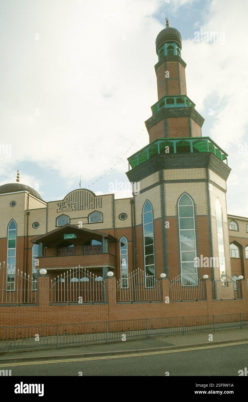 The Central Jamia Mosque Ghamkol Sharif in Small Heath Birmingham Stock ...