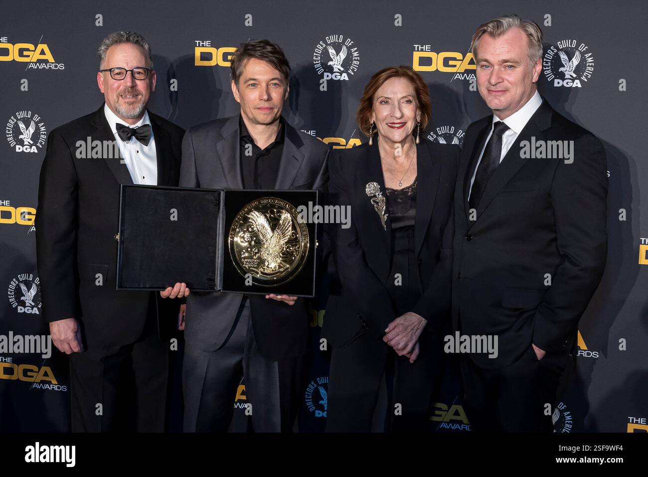 Beverly Hills, USA. 08th Feb, 2025. Russell Hollander, Sean Baker ...