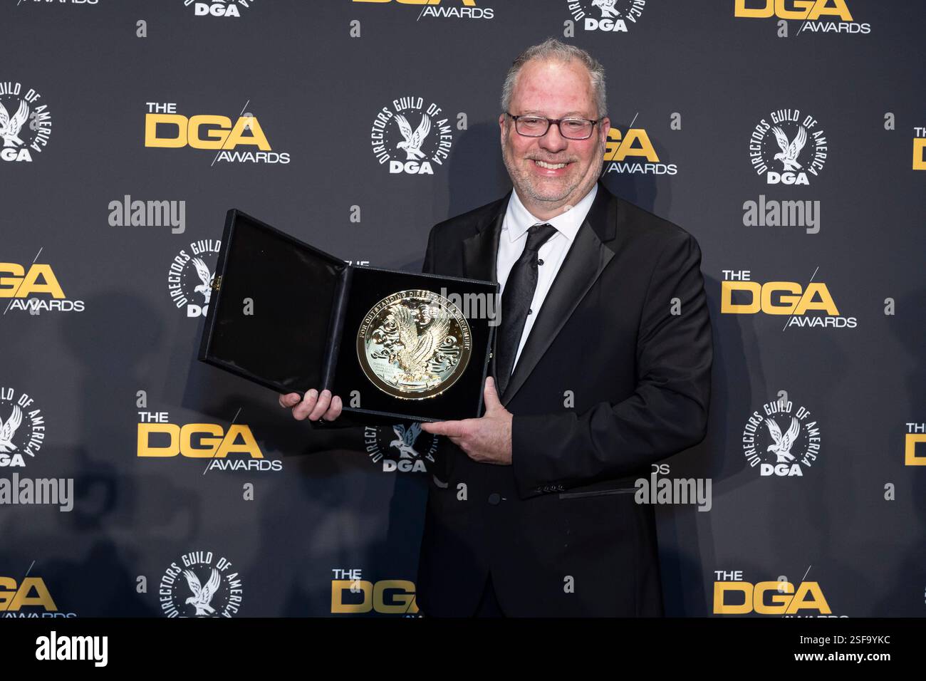 Beverly Hills, USA. 08th Feb, 2025. Frederick E.O. Toye poses in the ...