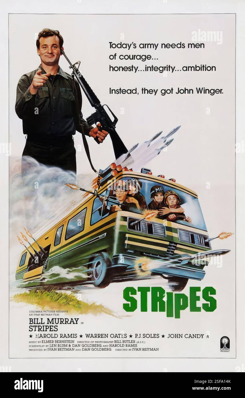STRIPES (1981), directed by IVAN REITMAN. Credit: COLUMBIA PICTURES ...