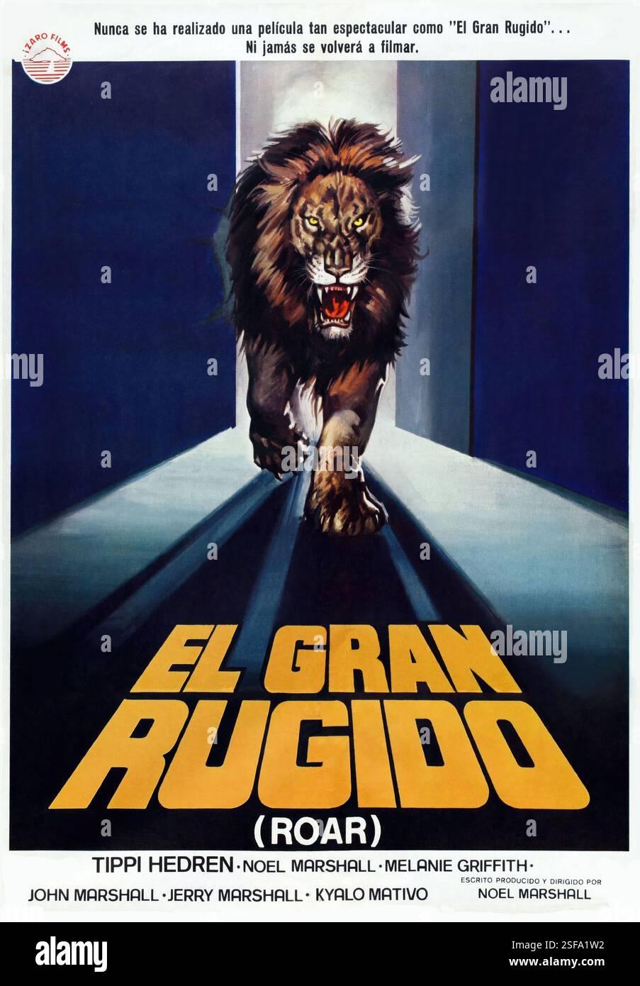 ROAR (1981), directed by NOEL MARSHALL. Credit: AMERICAN FILMWORKS ...