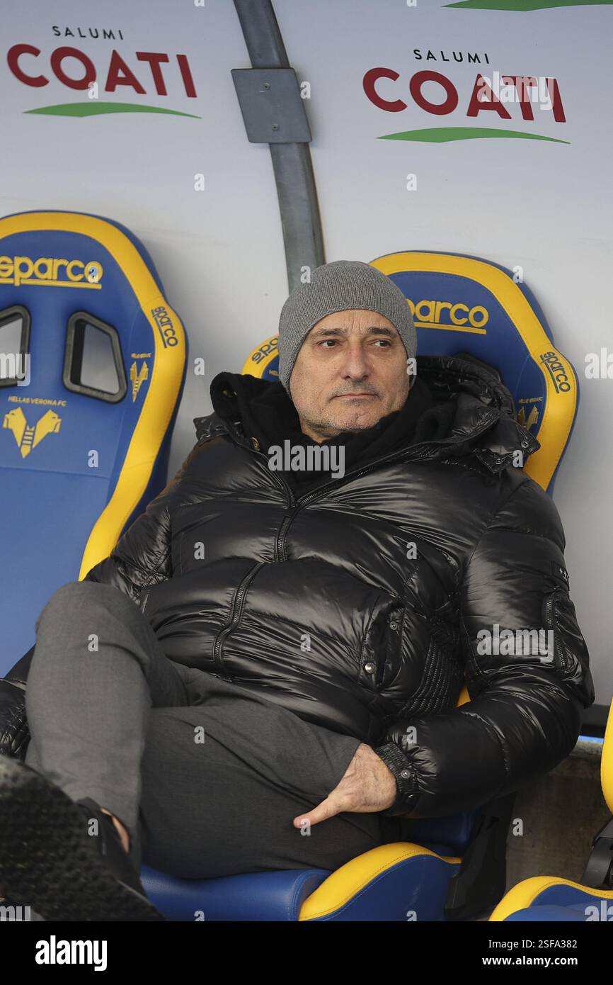 Verona, Italy. 08th Feb, 2025. Maurizio Setti Senior Advisor of ...