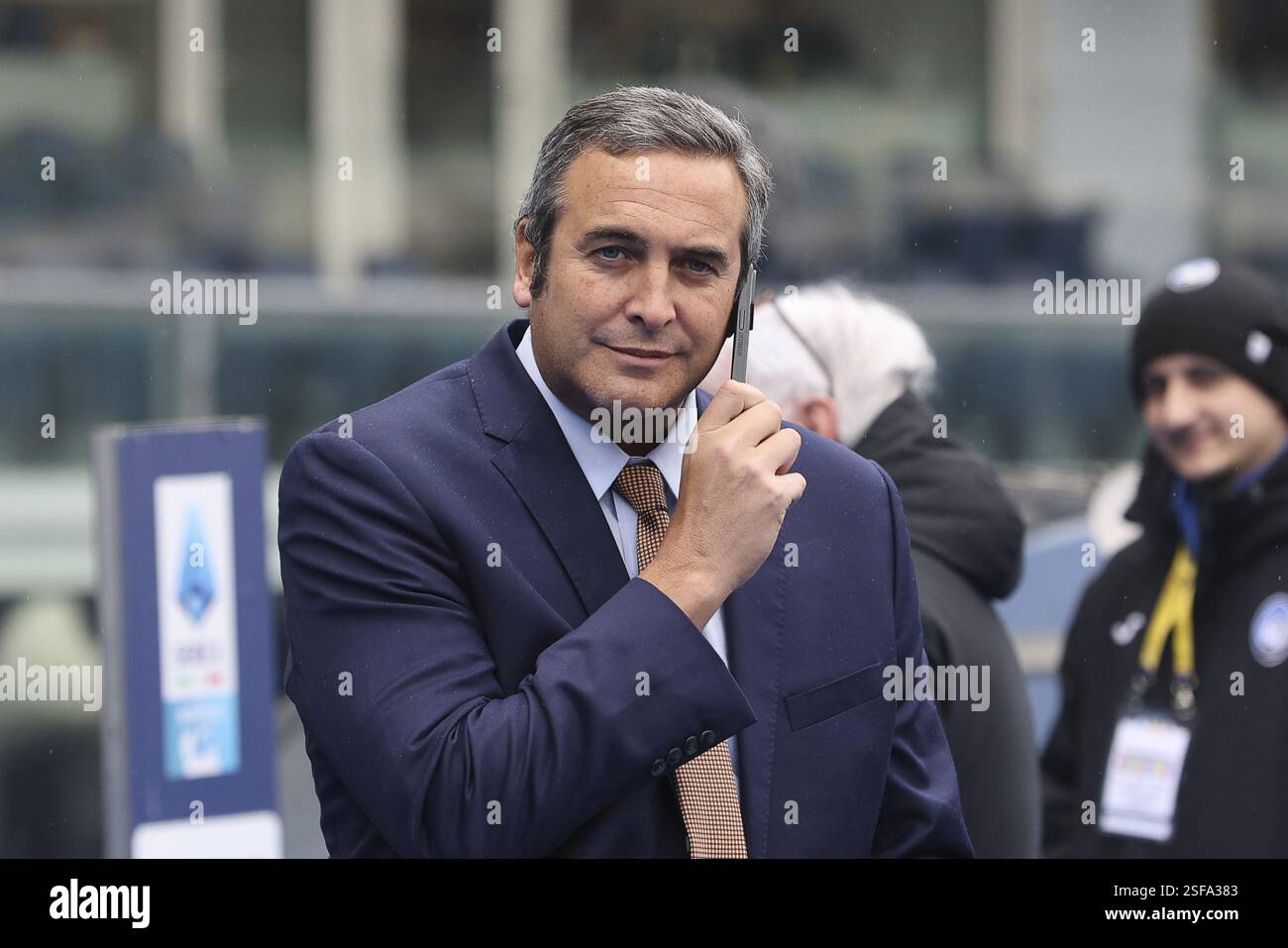 Verona, Italy. 08th Feb, 2025. Italo Zanzi Ceo of Hellas Verona FC during Hellas Verona FC vs ...