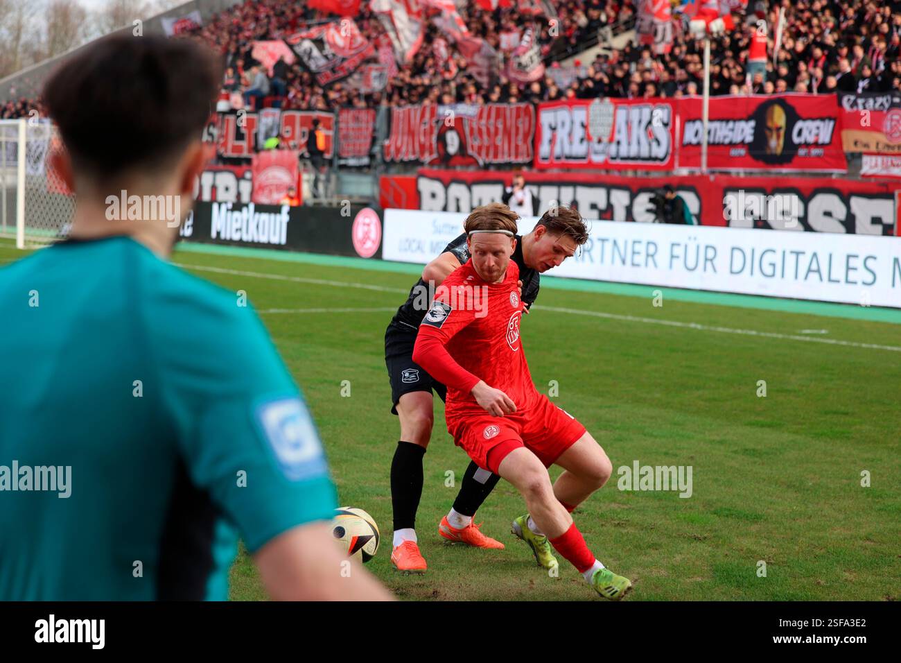 Borussia Dortmund U23 (BVB 09) gegen den F.C. Hansa Rostock am 01 ...