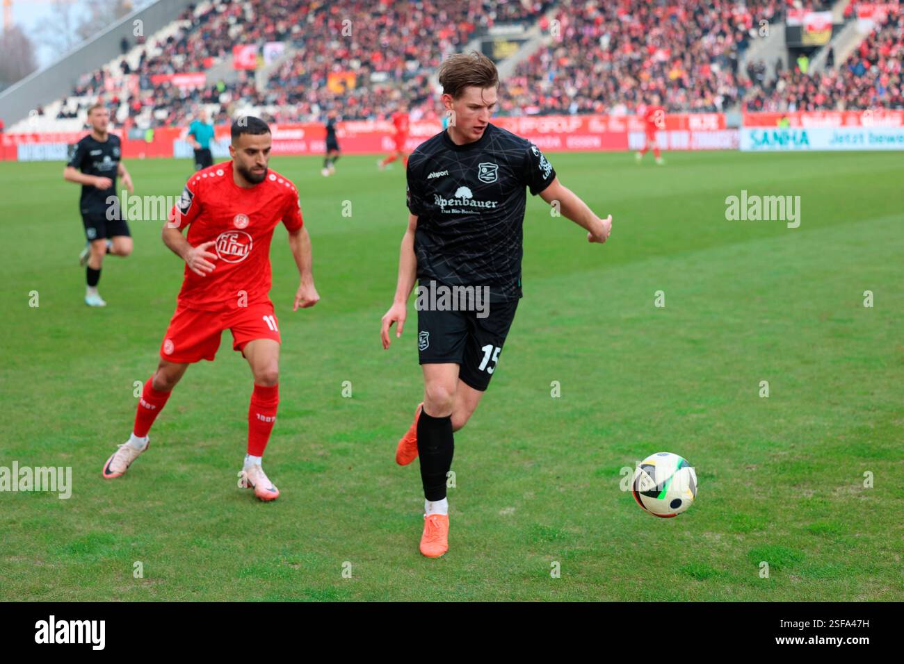 Borussia Dortmund U23 (BVB 09) gegen den F.C. Hansa Rostock am 01 ...
