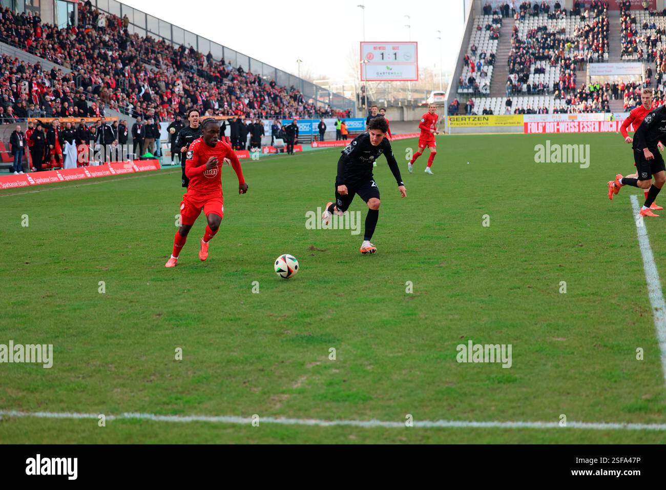 Borussia Dortmund U23 (BVB 09) gegen den F.C. Hansa Rostock am 01 ...