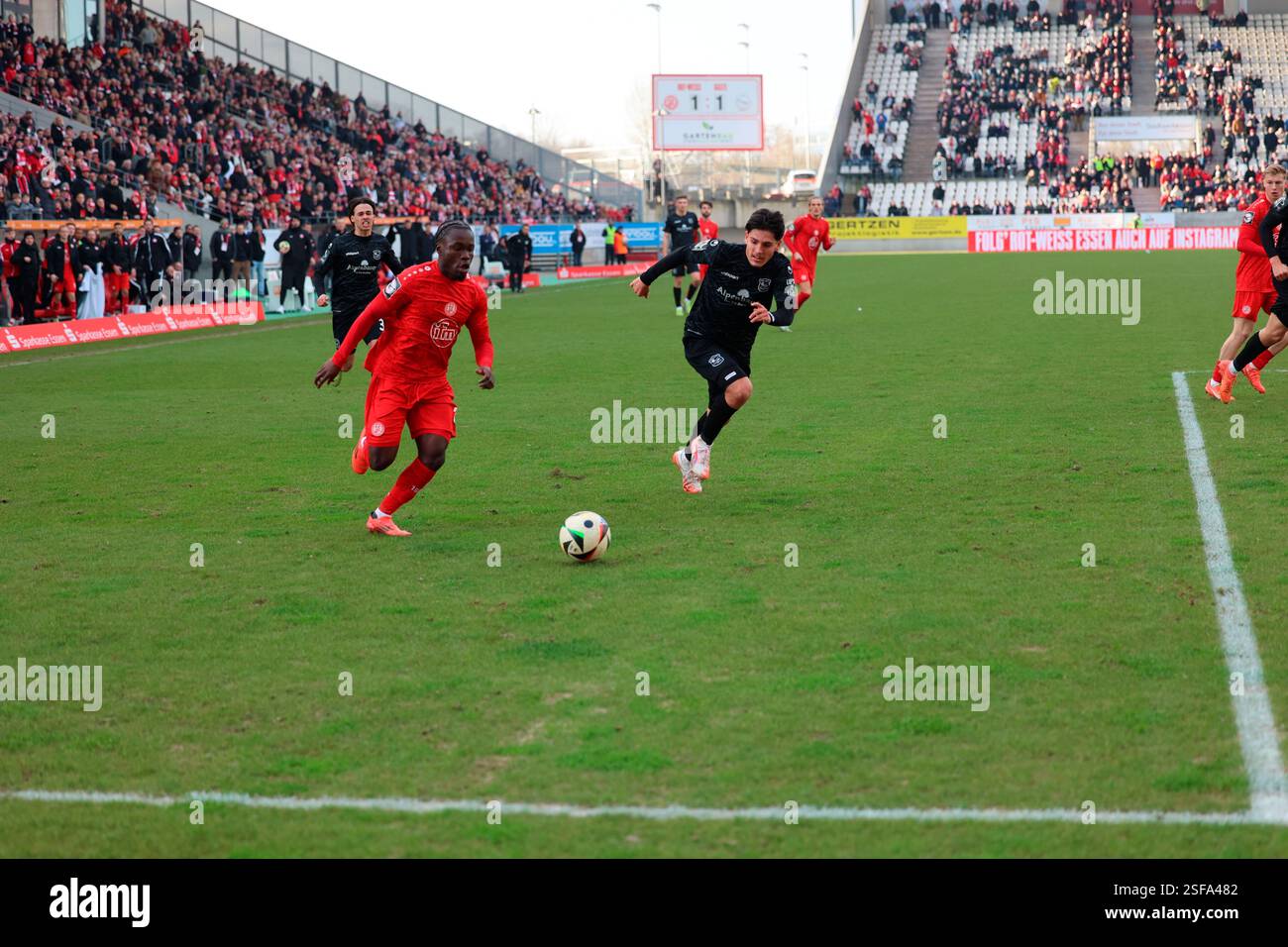 Borussia Dortmund U23 (BVB 09) gegen den F.C. Hansa Rostock am 01 ...