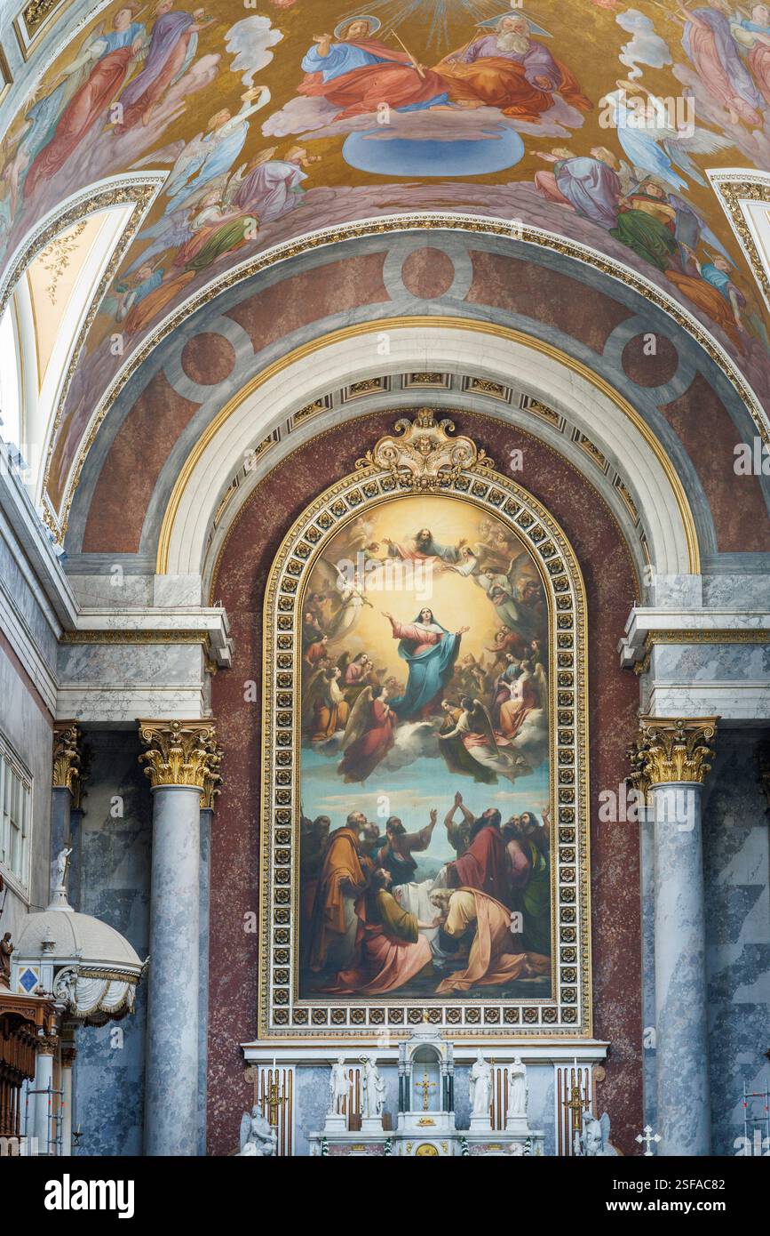 Copy of Titian's Assumption of the Virgin, the largest single canvas ...