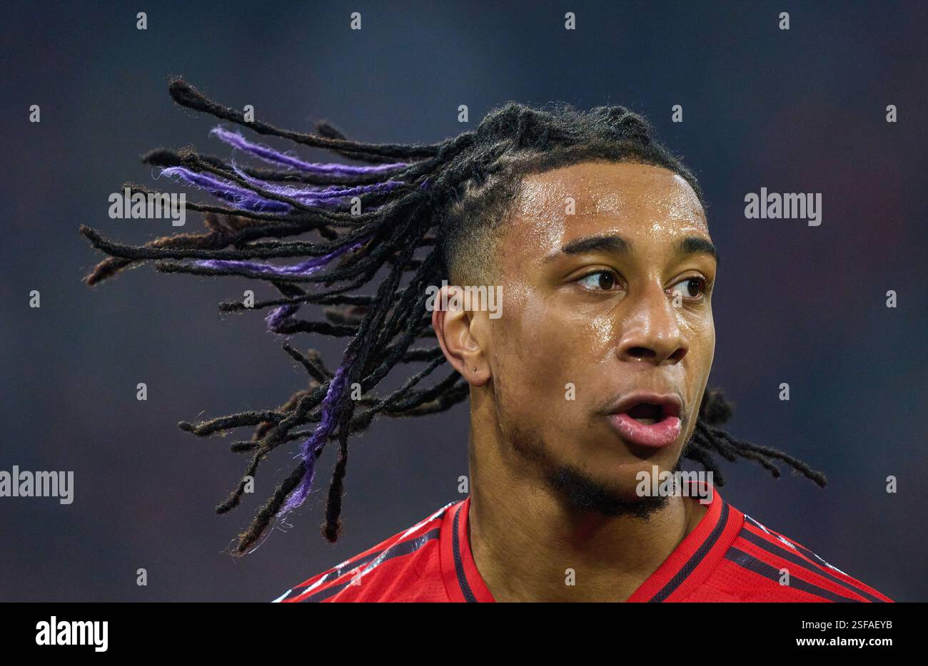 Michael Olise (FCB 17) in the match FC BAYERN MUENCHEN - SV WERDER ...