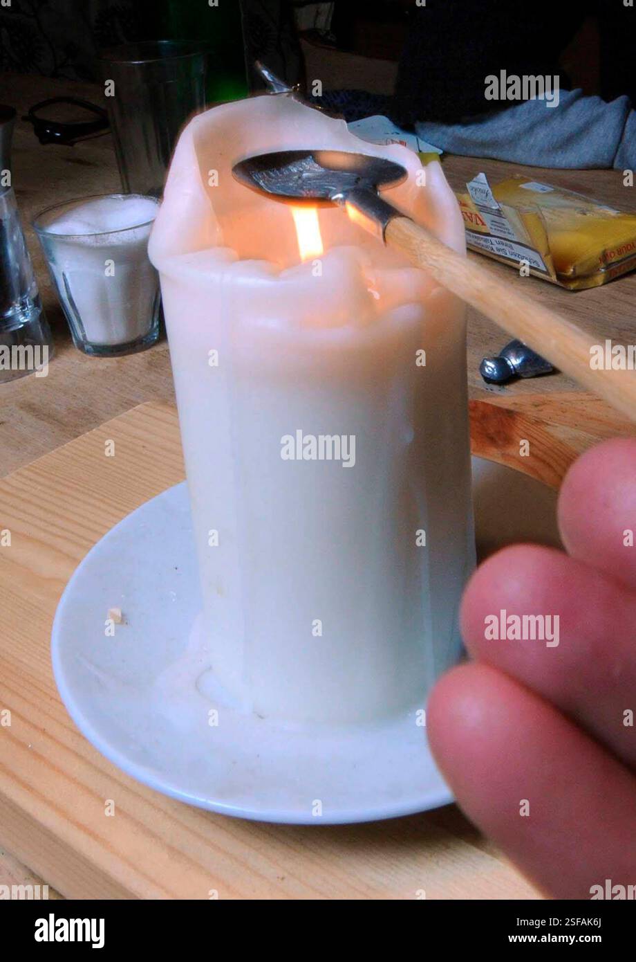 an atmospheric and warm light from candle, candles for festive ...