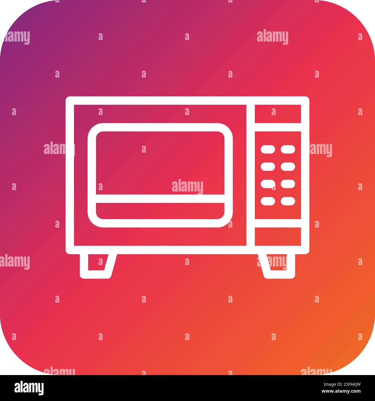 Microwaves icon hi-res stock photography and images - Alamy