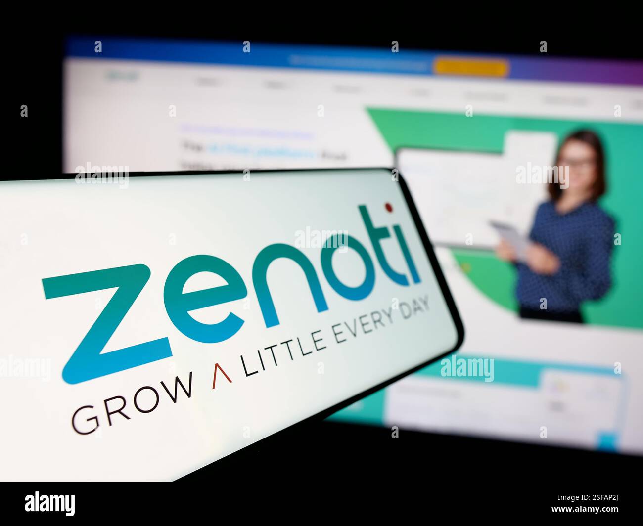 Zenoti logo hi-res stock photography and images - Alamy