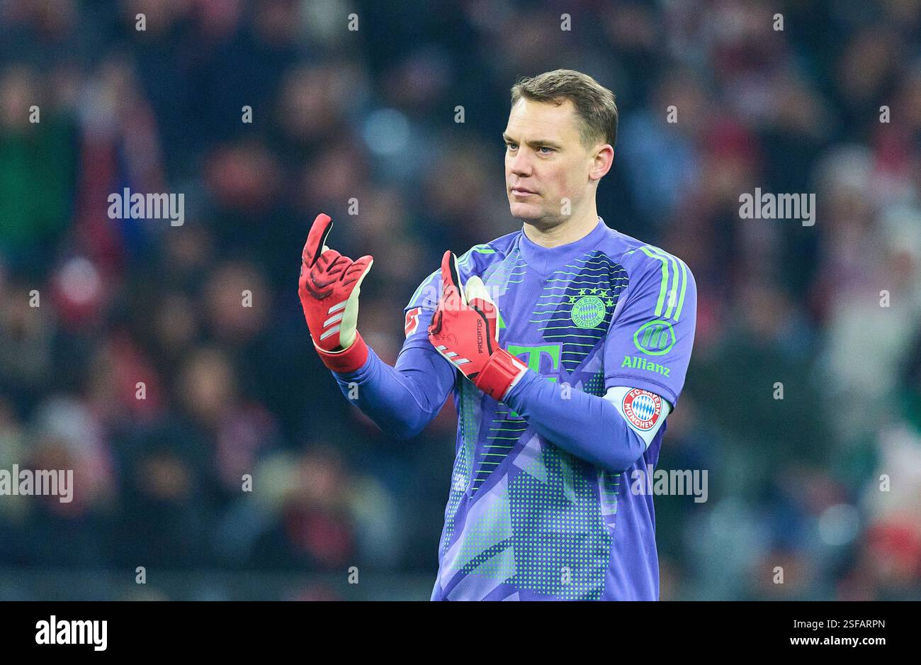 Manuel NEUER, goalkeeper FCB 1 in the match FC BAYERN MUENCHEN - SV ...