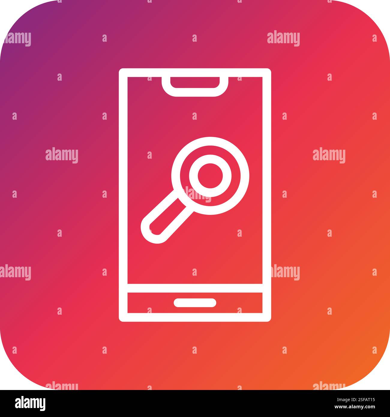 Research line icon Stock Vector Images - Alamy