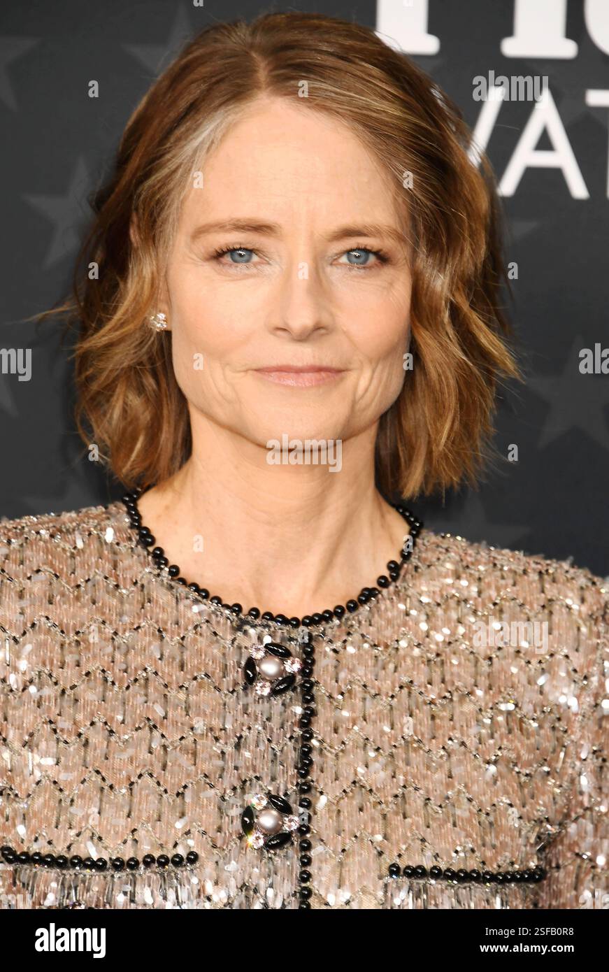 SANTA MONICA, CALIFORNIA - FEBRUARY 07: Jodie Foster attends the 30th Annual Critics Choice ...