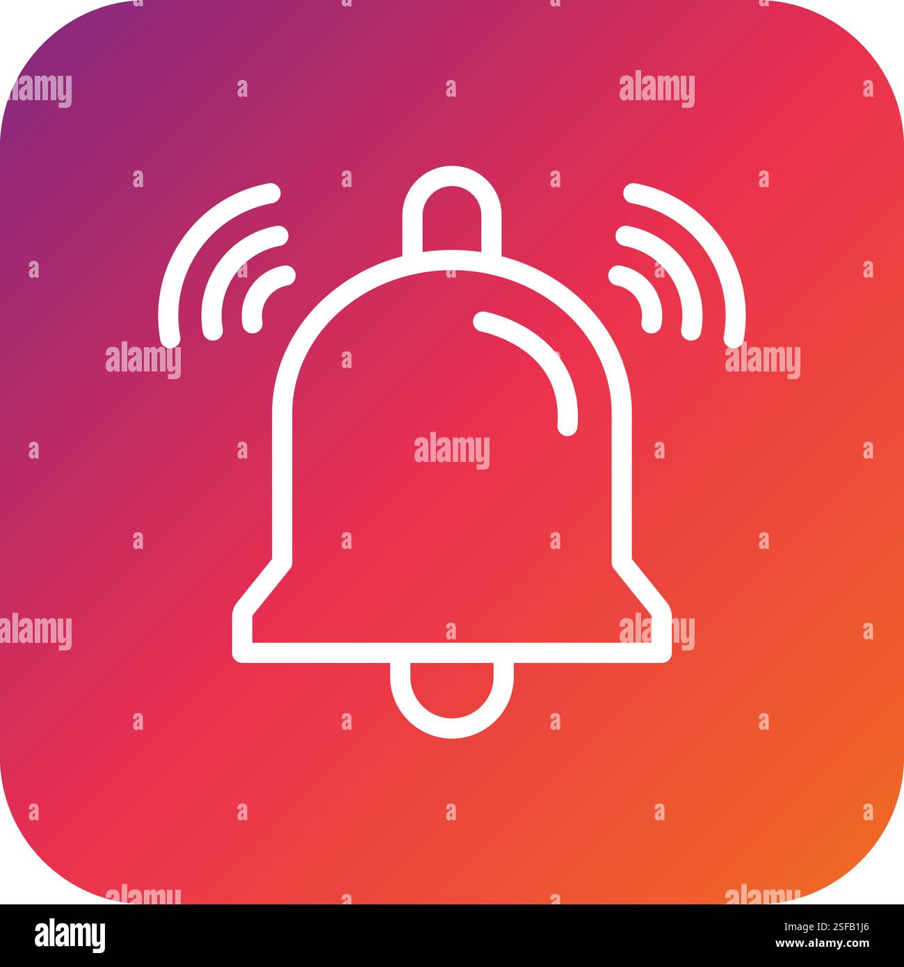 3d notification bell icons hi-res stock photography and images - Alamy