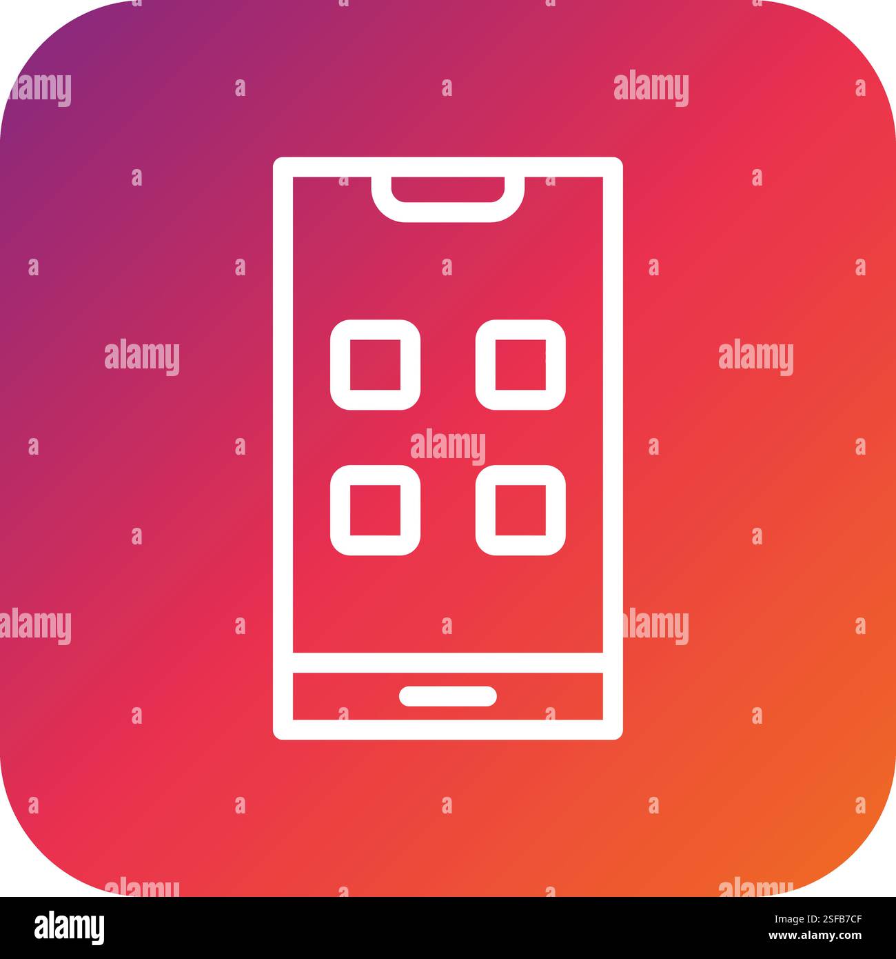 Apps Vector Icon Design Illustration Stock Vector Image & Art - Alamy