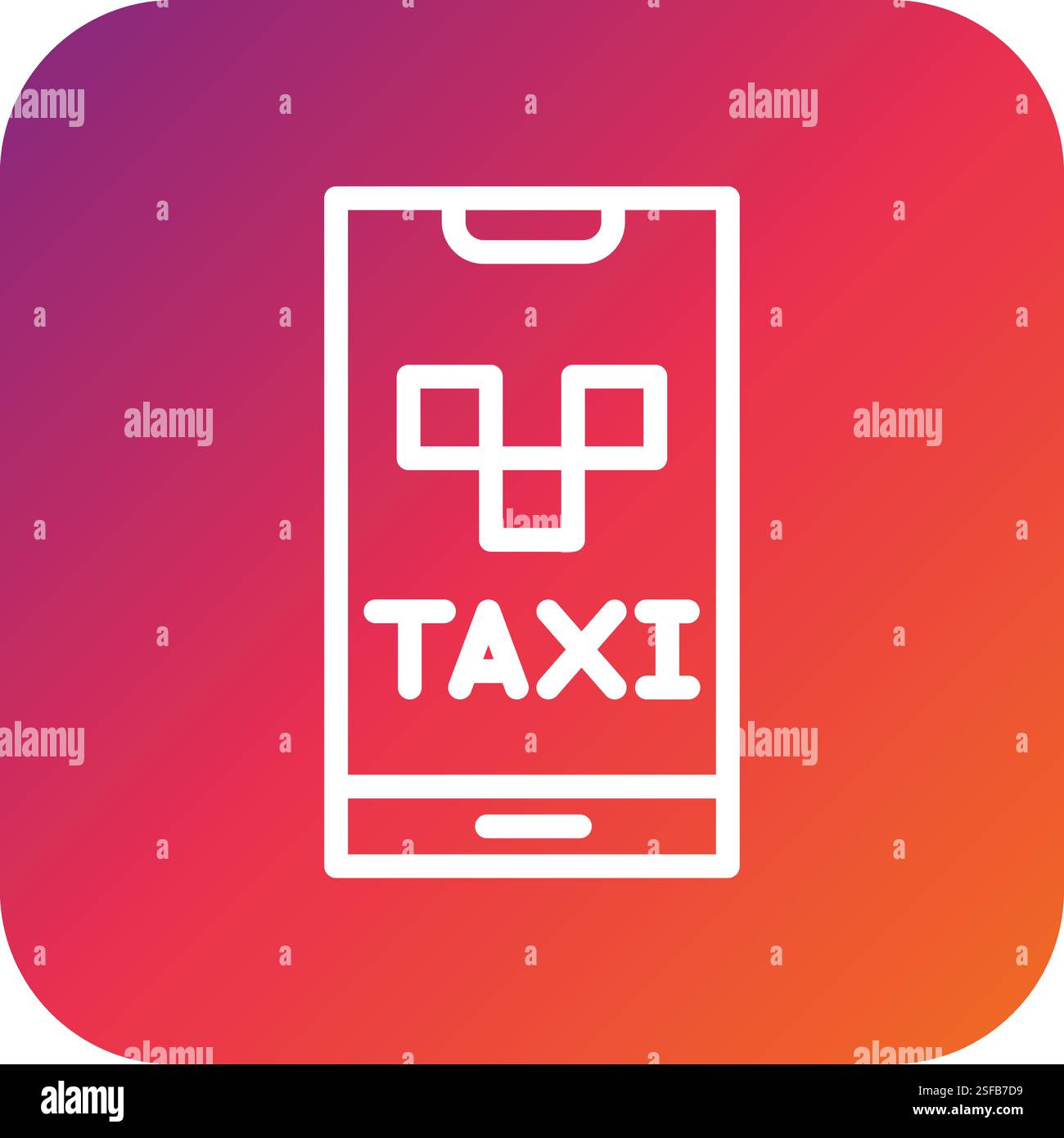 3d illustration taxi mobile hi-res stock photography and images - Alamy
